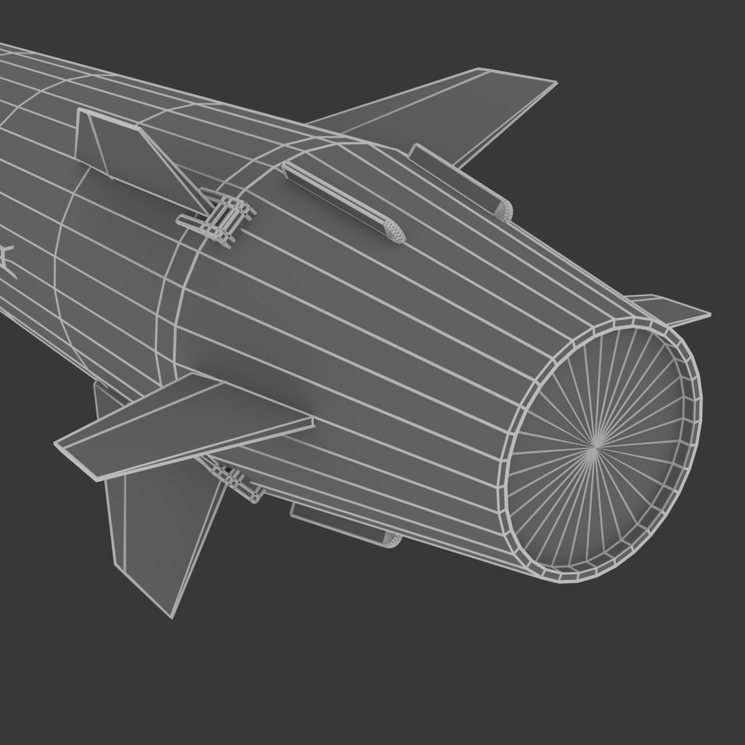 Russian Kinzhal Dagger Missile 3D Model - TurboSquid 1259712