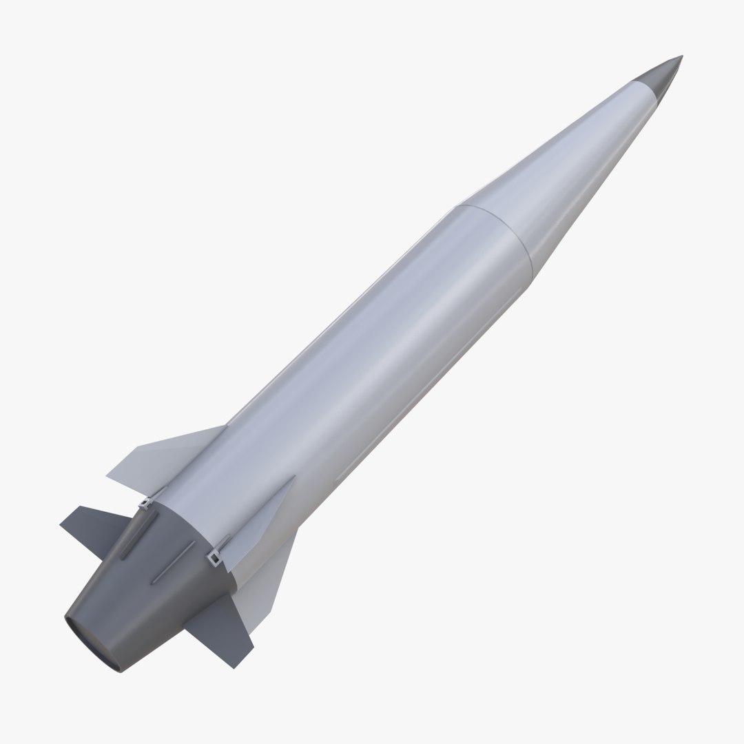 Russian Kinzhal Dagger Missile 3D Model - TurboSquid 1259712