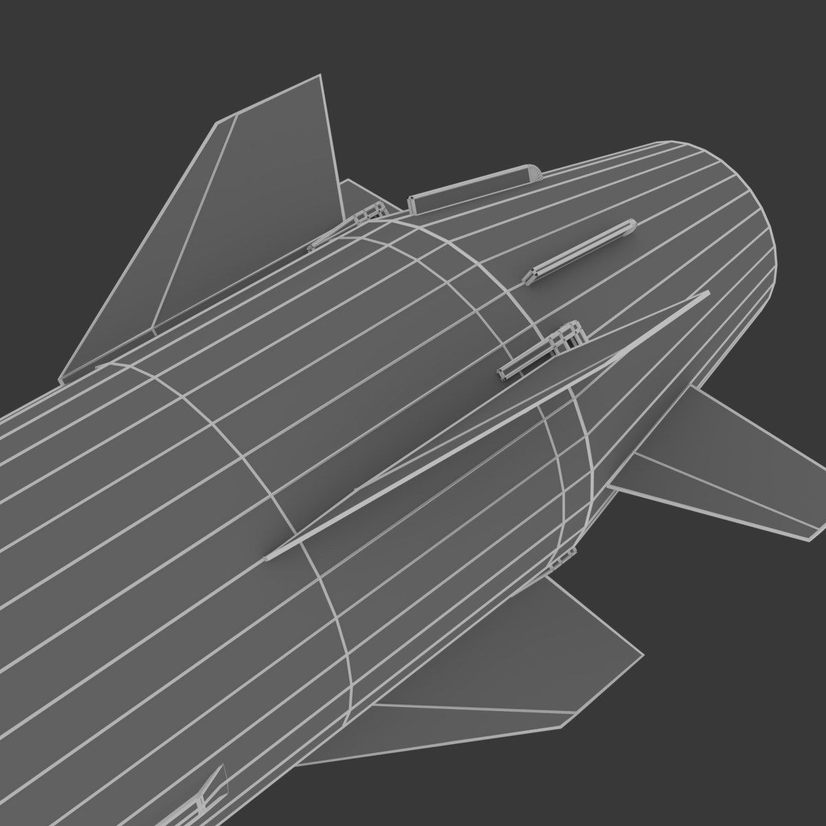 Russian kinzhal dagger missile 3D model - TurboSquid 1259712