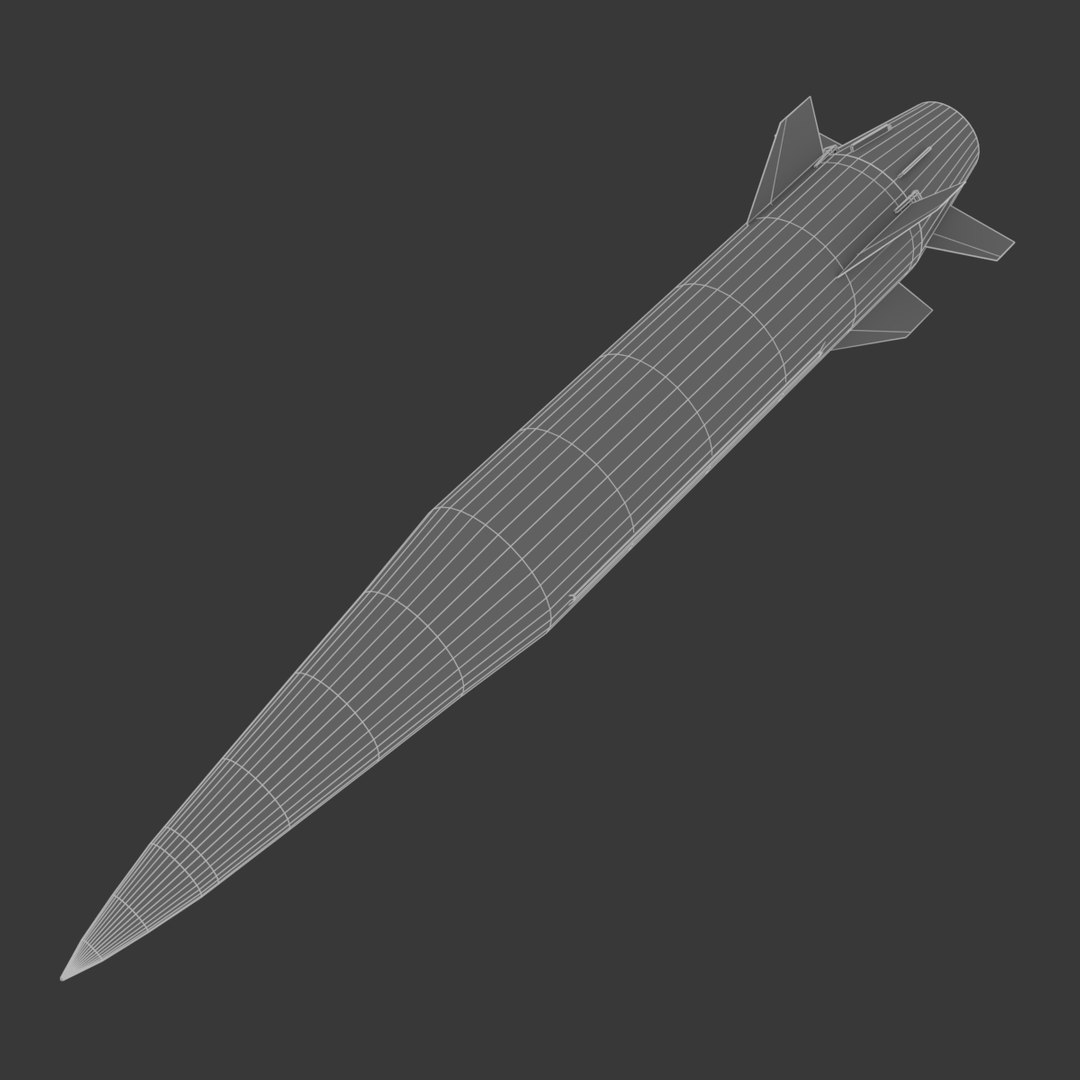 Russian Kinzhal Dagger Missile 3D Model - TurboSquid 1259712