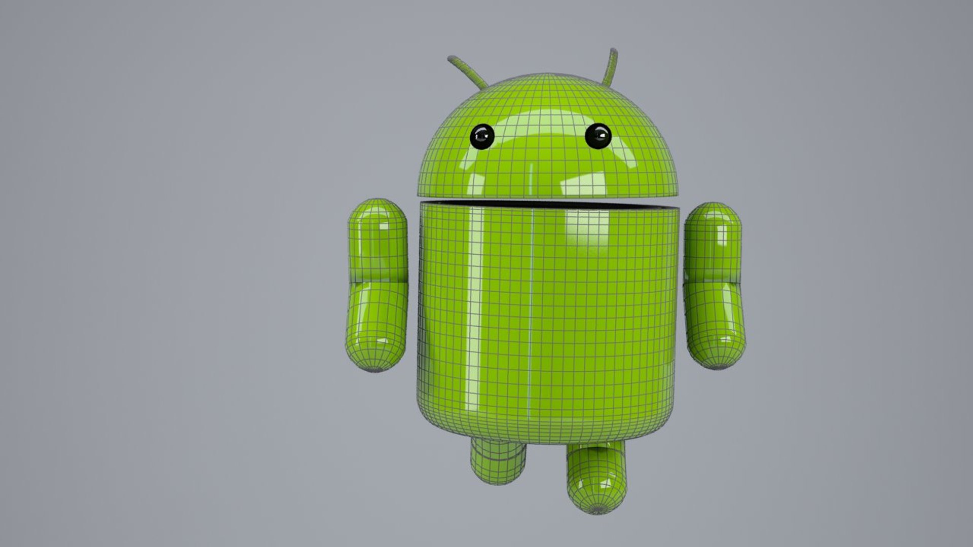 Android Rigged Cat 3d Max