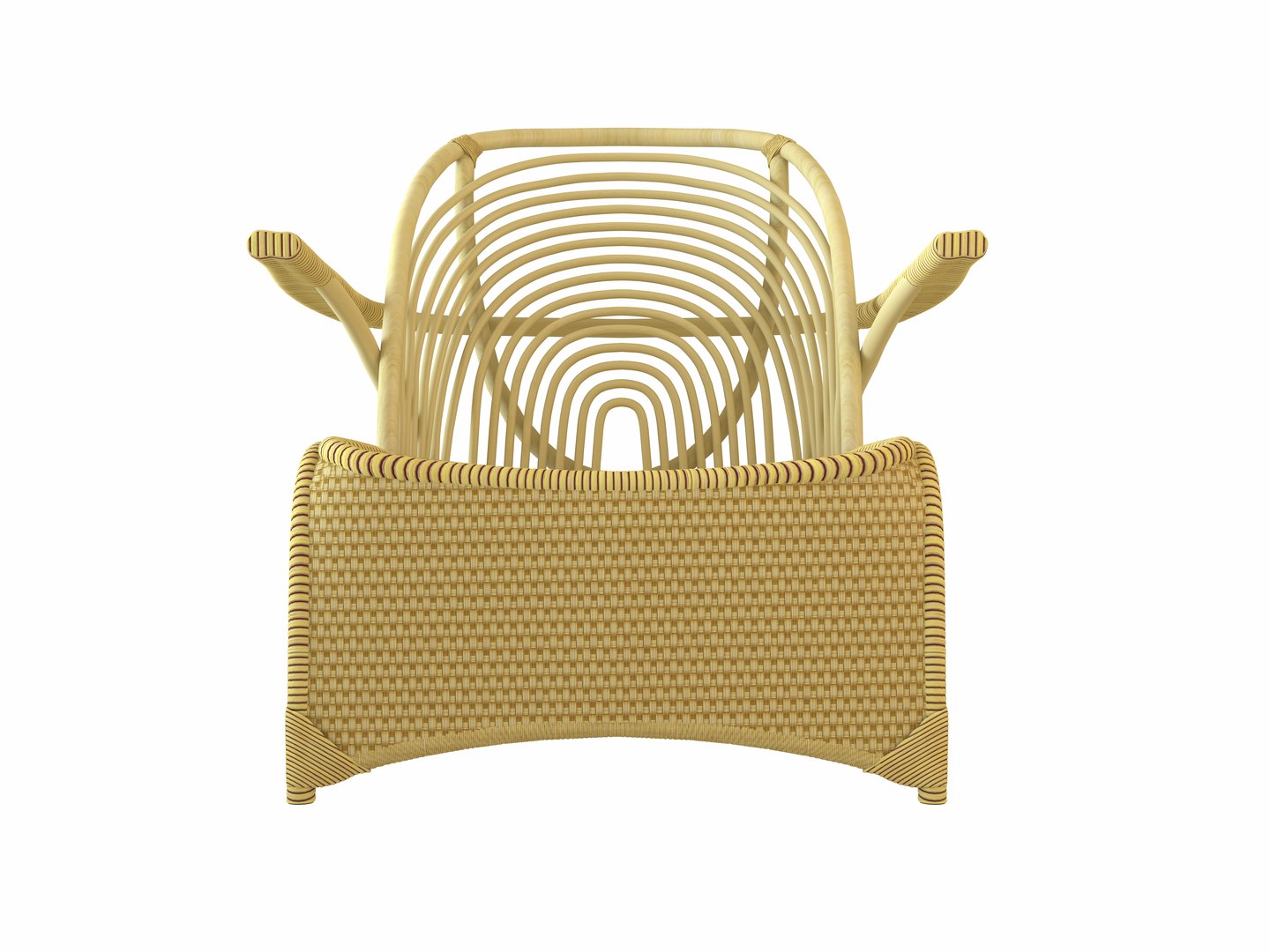 Rattan Chair 3D Model - TurboSquid 1886756