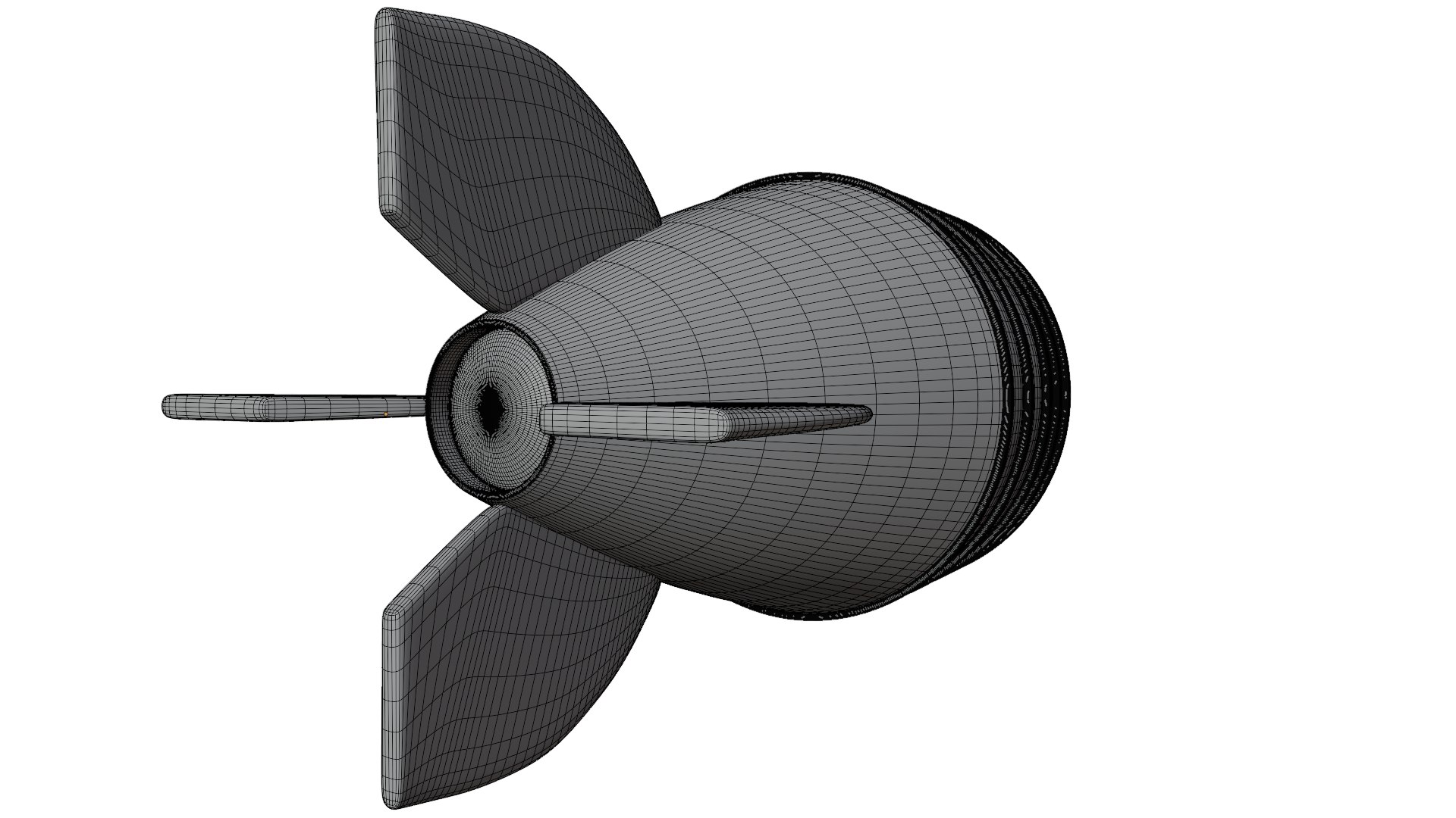 Mk6 Nuclear Bomb 3D Model - TurboSquid 2351576