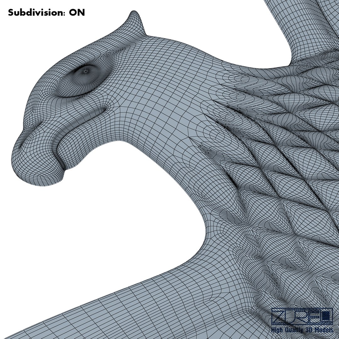 3d Model Golden Eagle