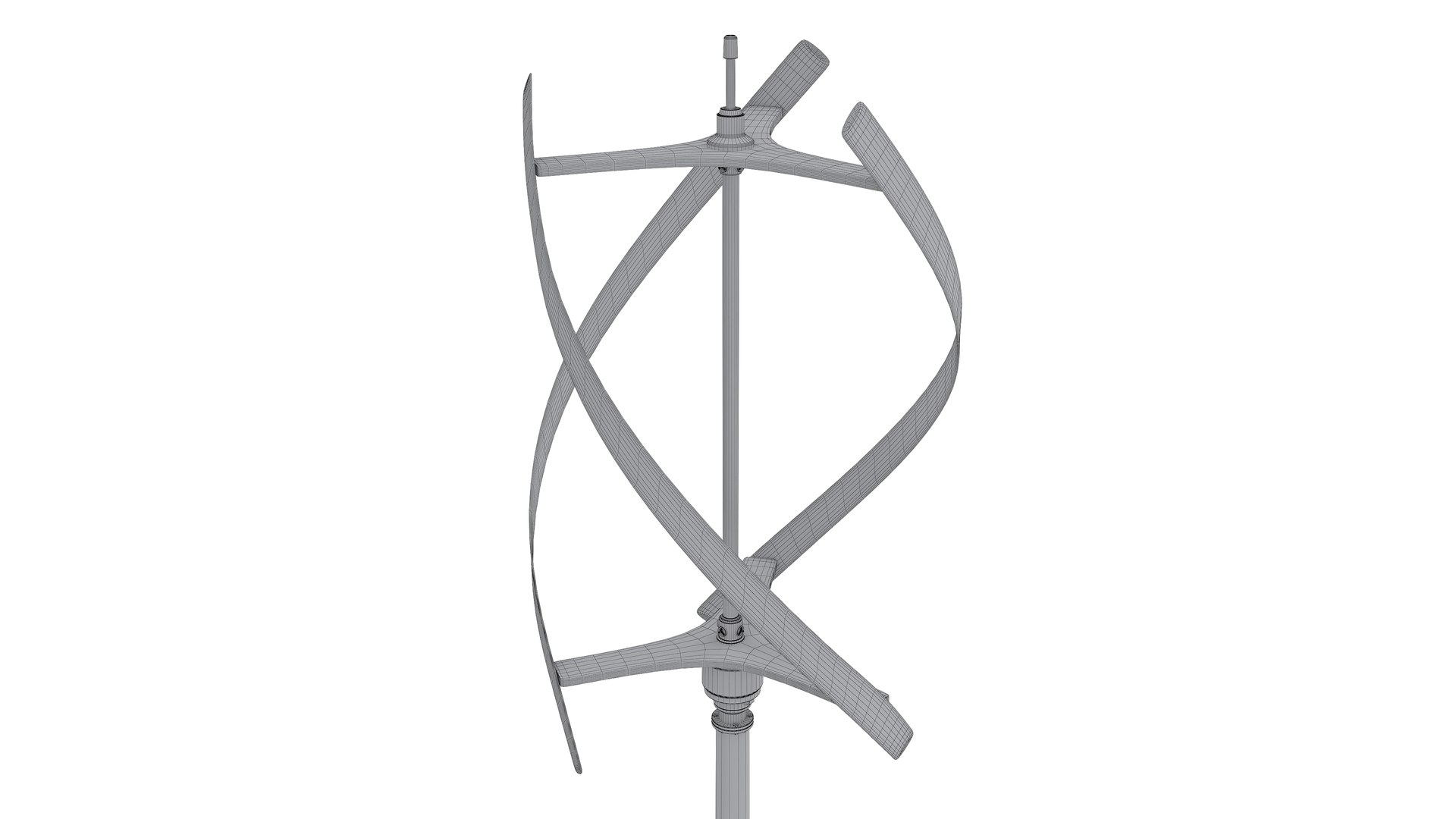 Helical Wind Turbine 3D Model - TurboSquid 2245128