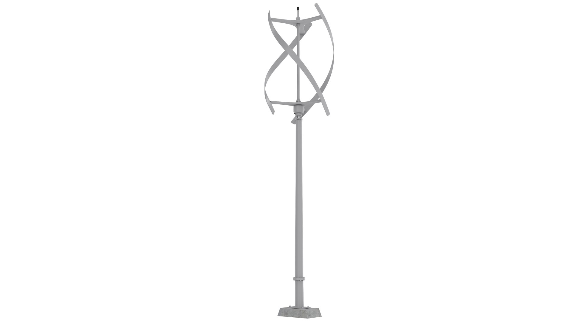 Helical Wind Turbine 3D Model - TurboSquid 2245128