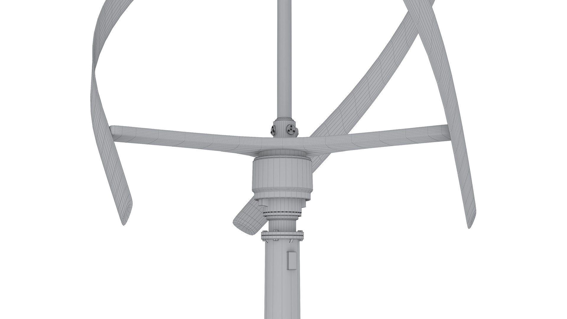 Helical Wind Turbine 3D Model - TurboSquid 2245128