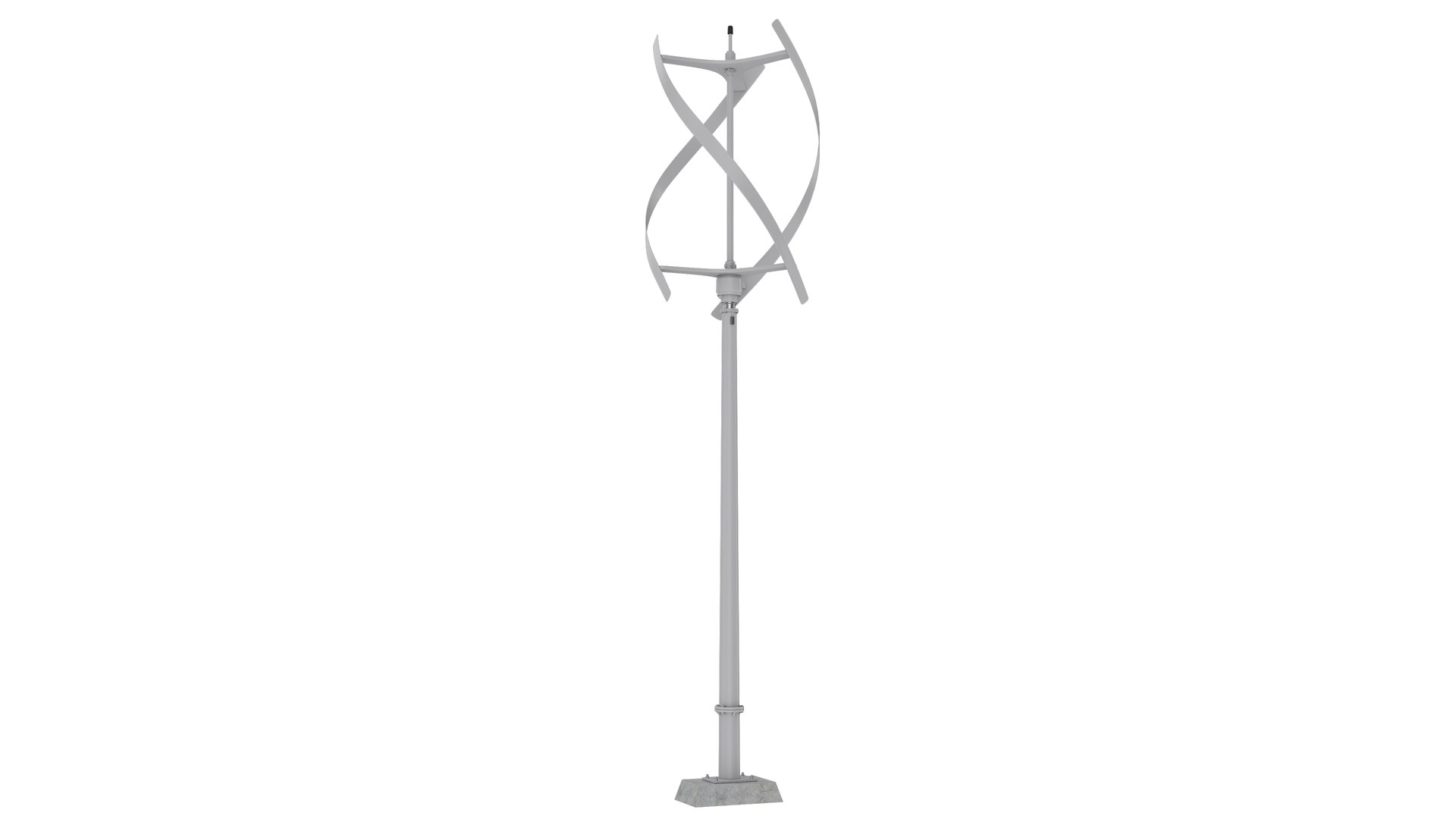 Helical Wind Turbine 3D Model - TurboSquid 2245128