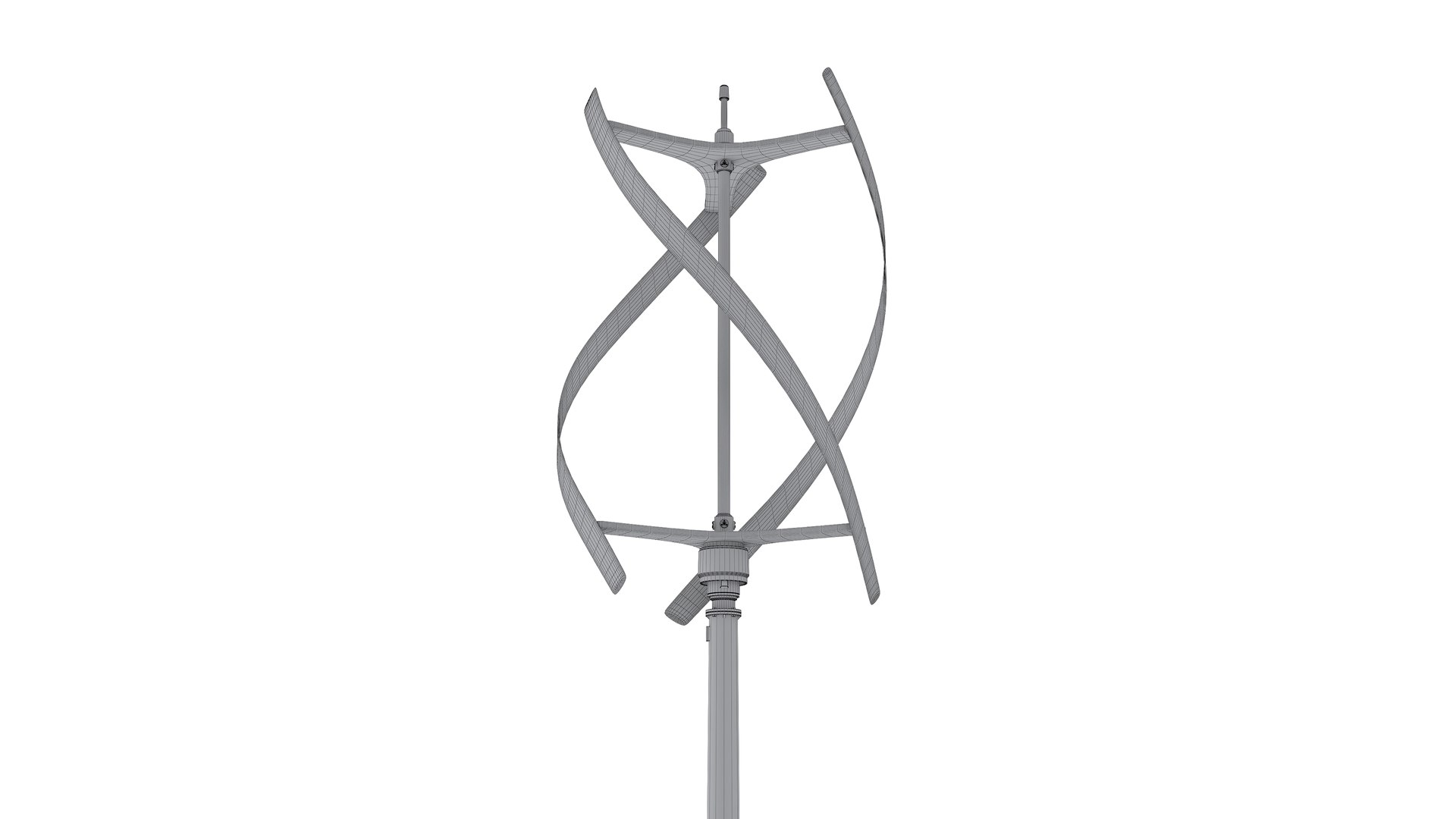 Helical Wind Turbine 3D Model - TurboSquid 2245128