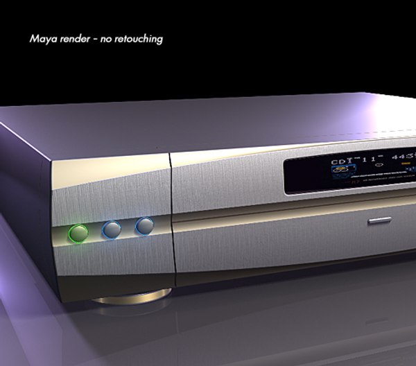 3d model dvd cd player versions