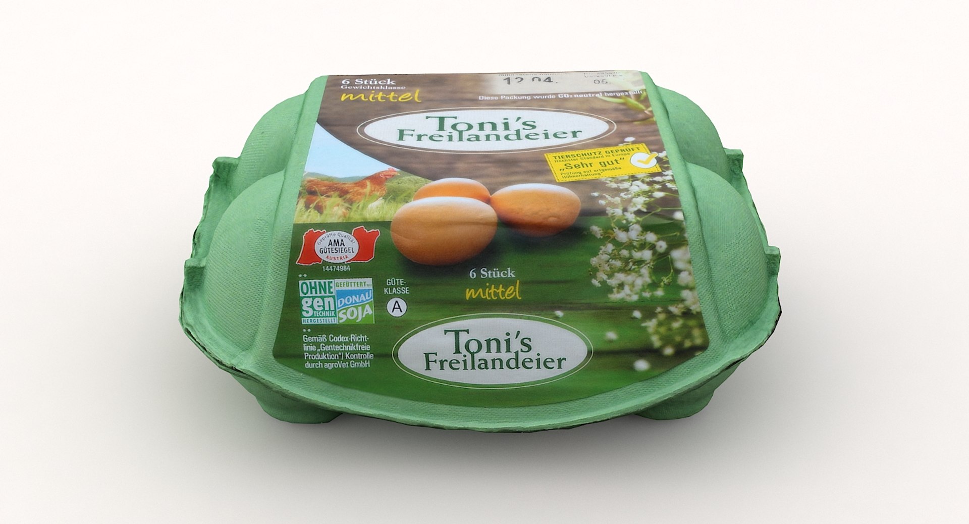 Egg Container Model - TurboSquid 1271199