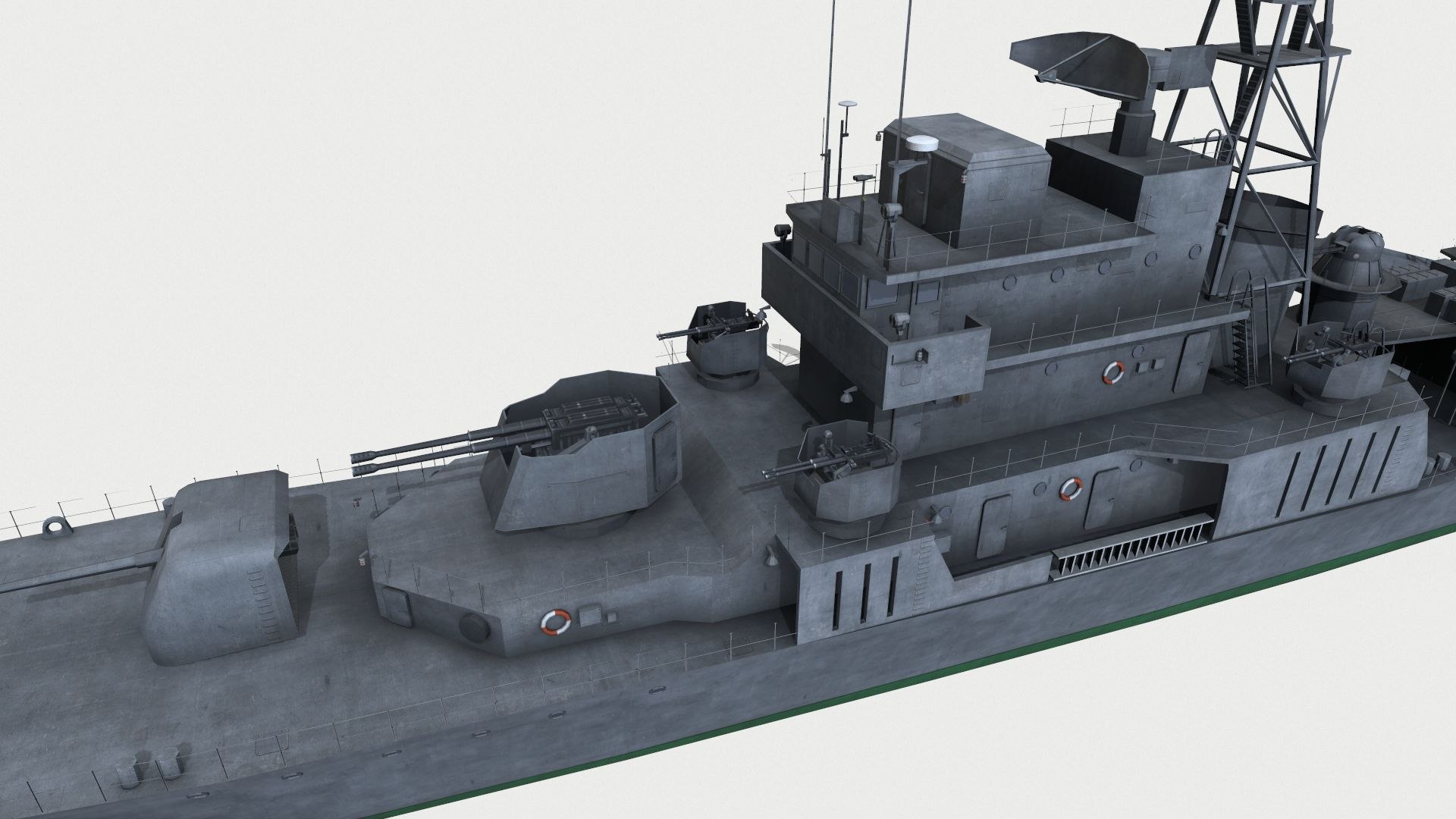 3D North Najin-class Frigates - TurboSquid 1535010