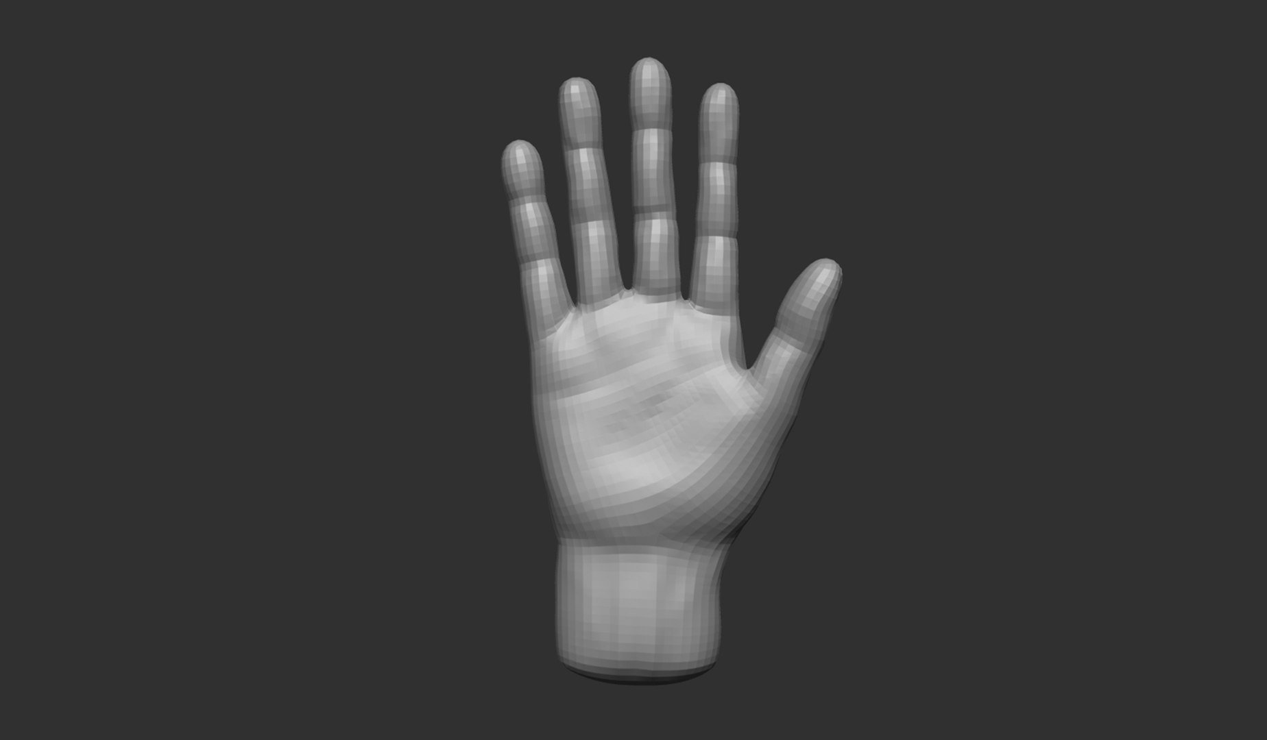 Hand Pose 3D Model - TurboSquid 1643556