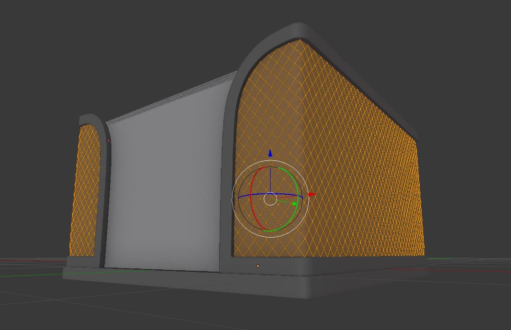 wire mesh cube 3d 3ds