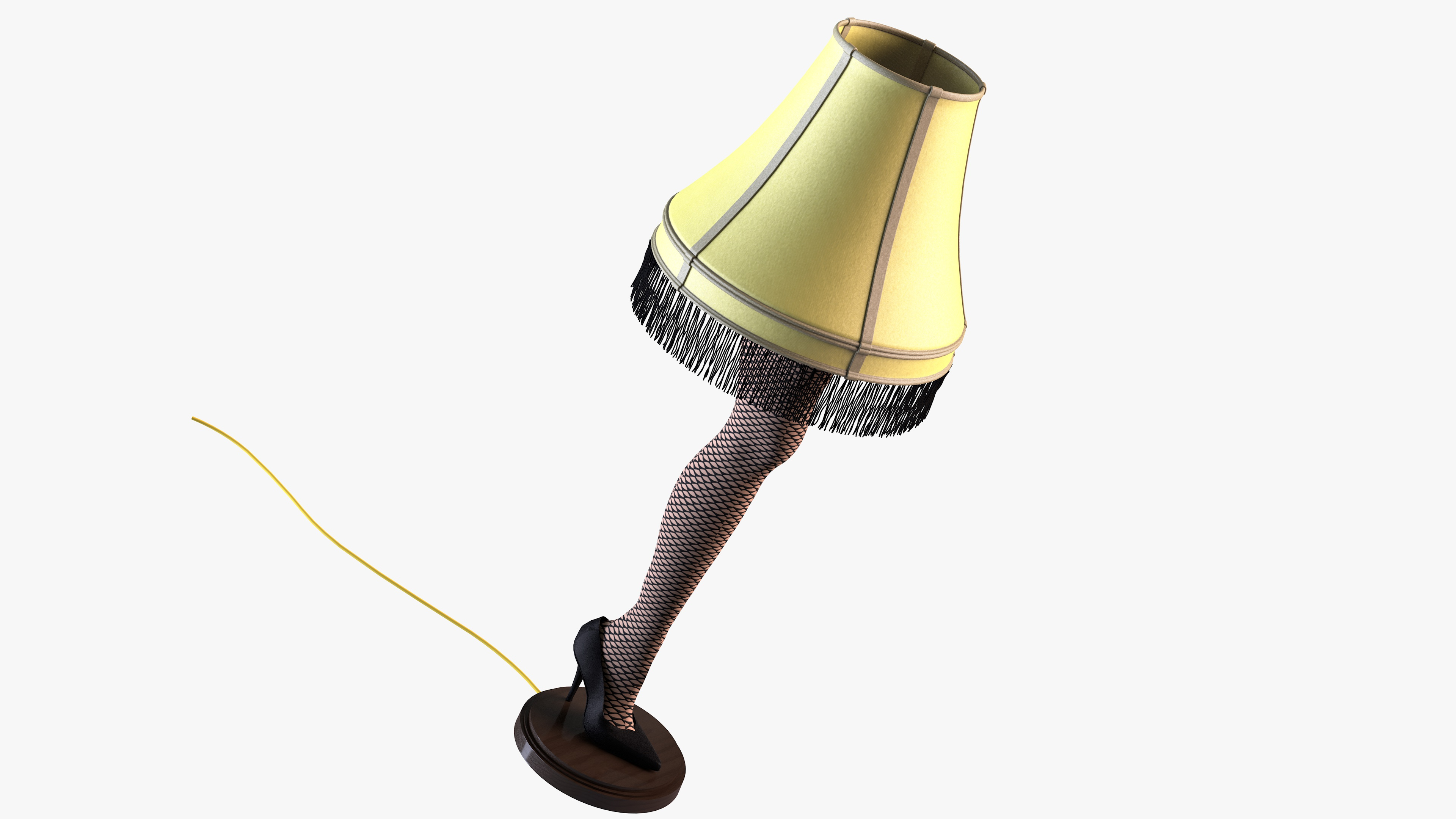 Leg lamp 3D model - TurboSquid 1821818