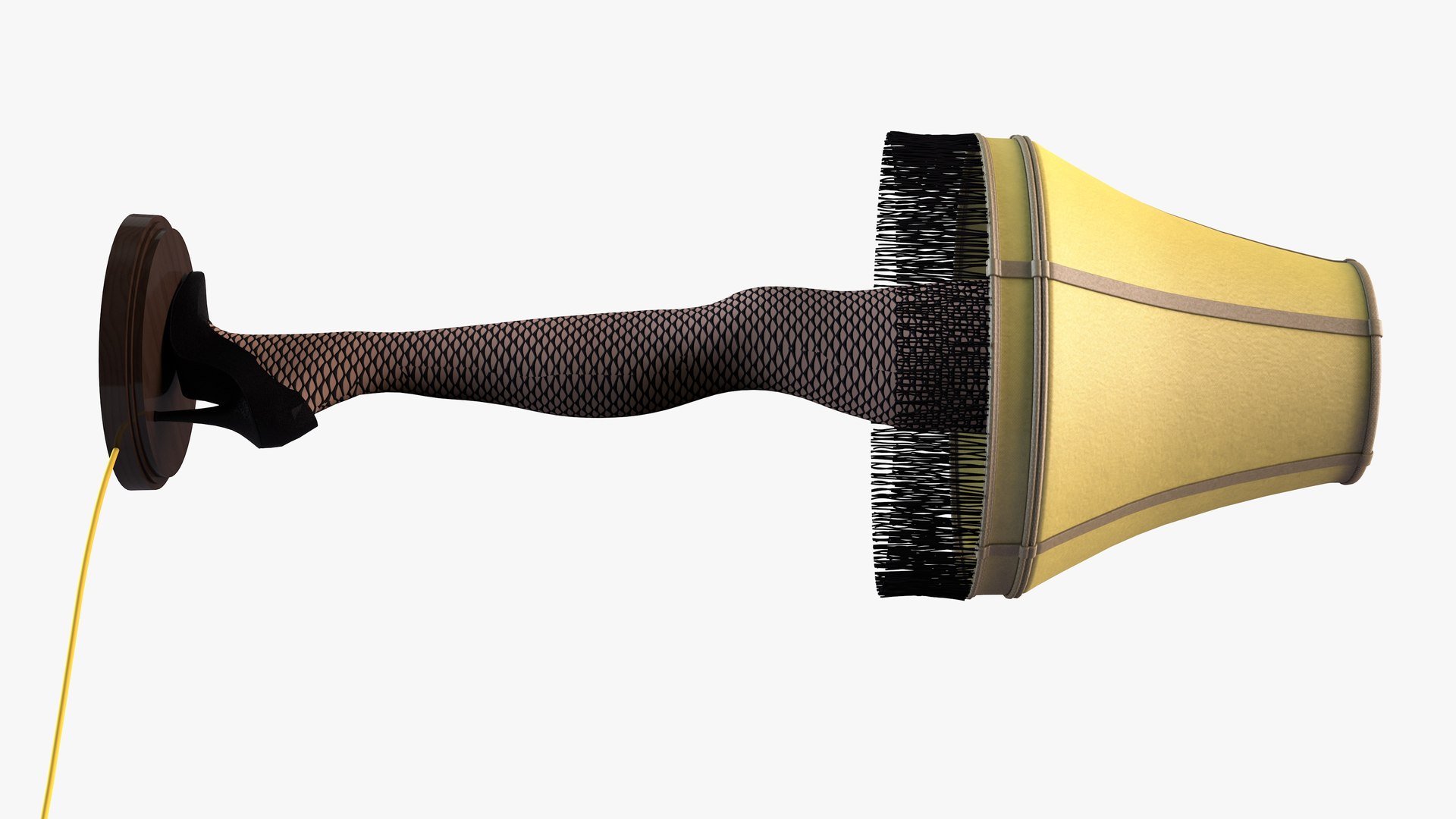 Leg Lamp 3D Model - TurboSquid 1821818