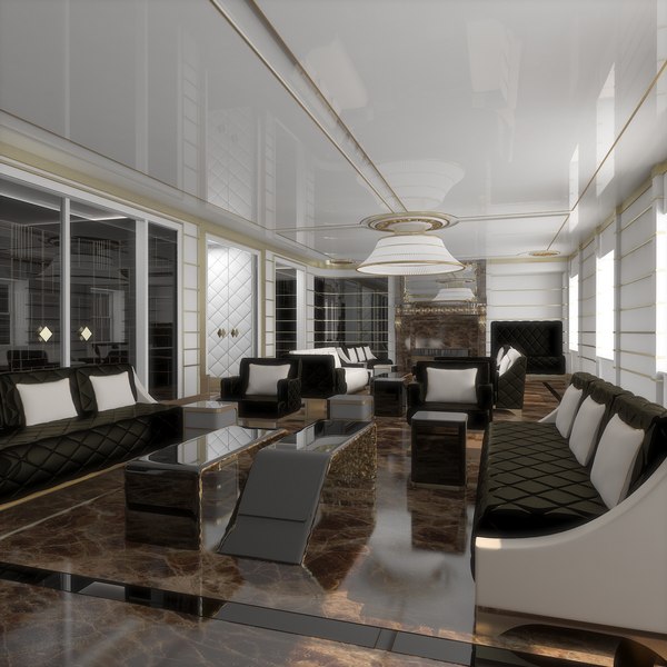 Free 3D Lounge Models | TurboSquid