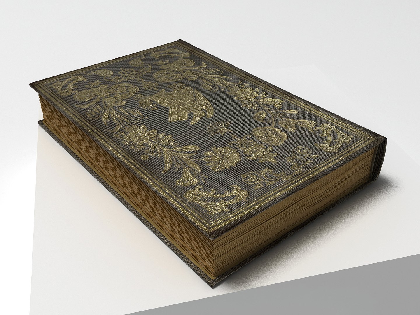 Vintage Book 3d Max