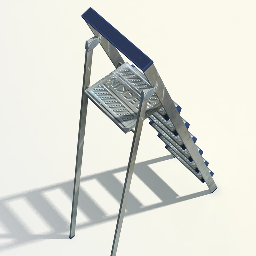 3d Step Ladder