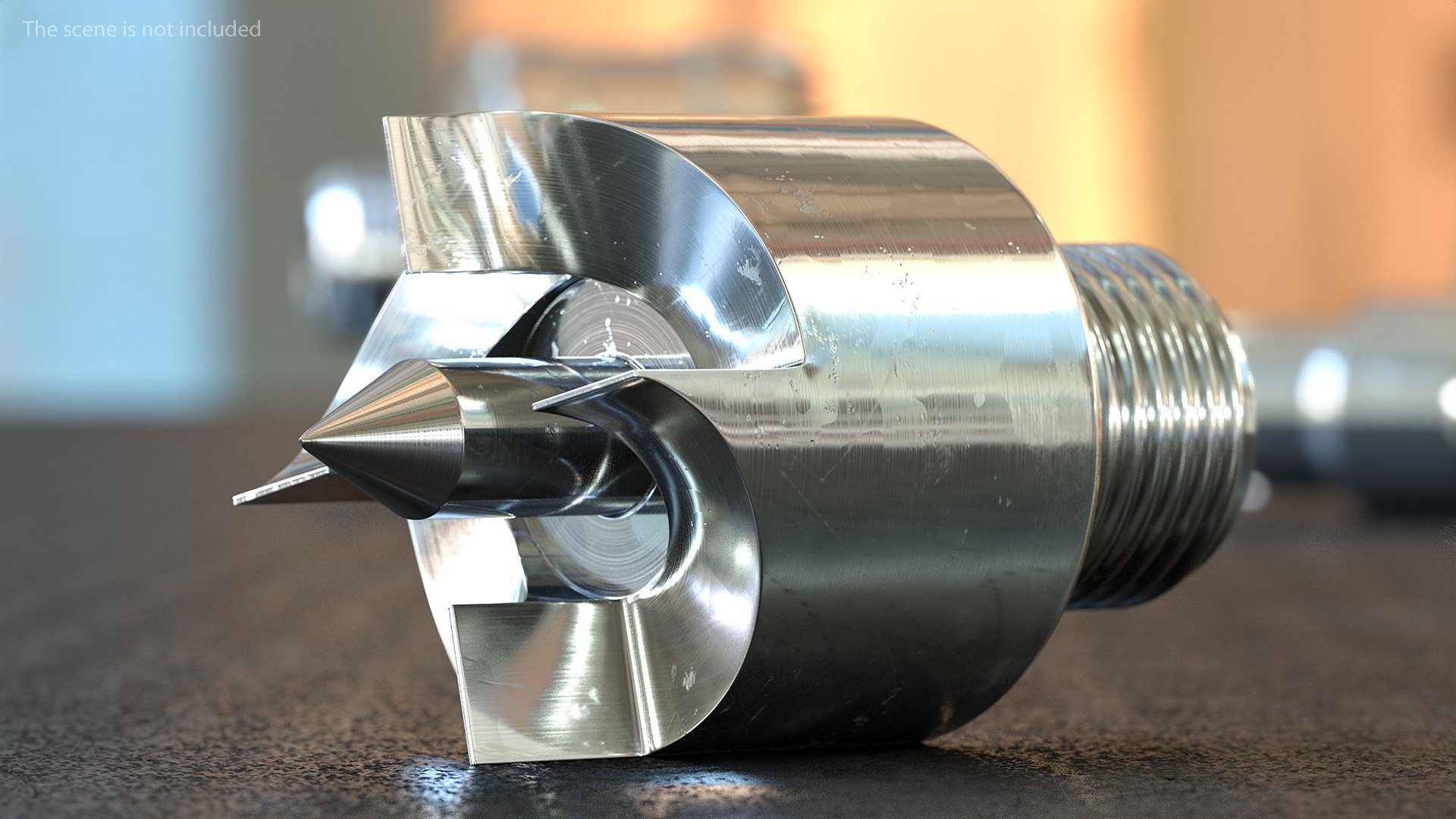 3D multi spur drive center - TurboSquid 1609736