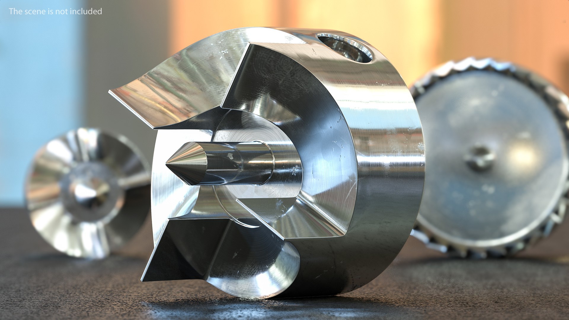 3D Multi Spur Drive Center - TurboSquid 1609736