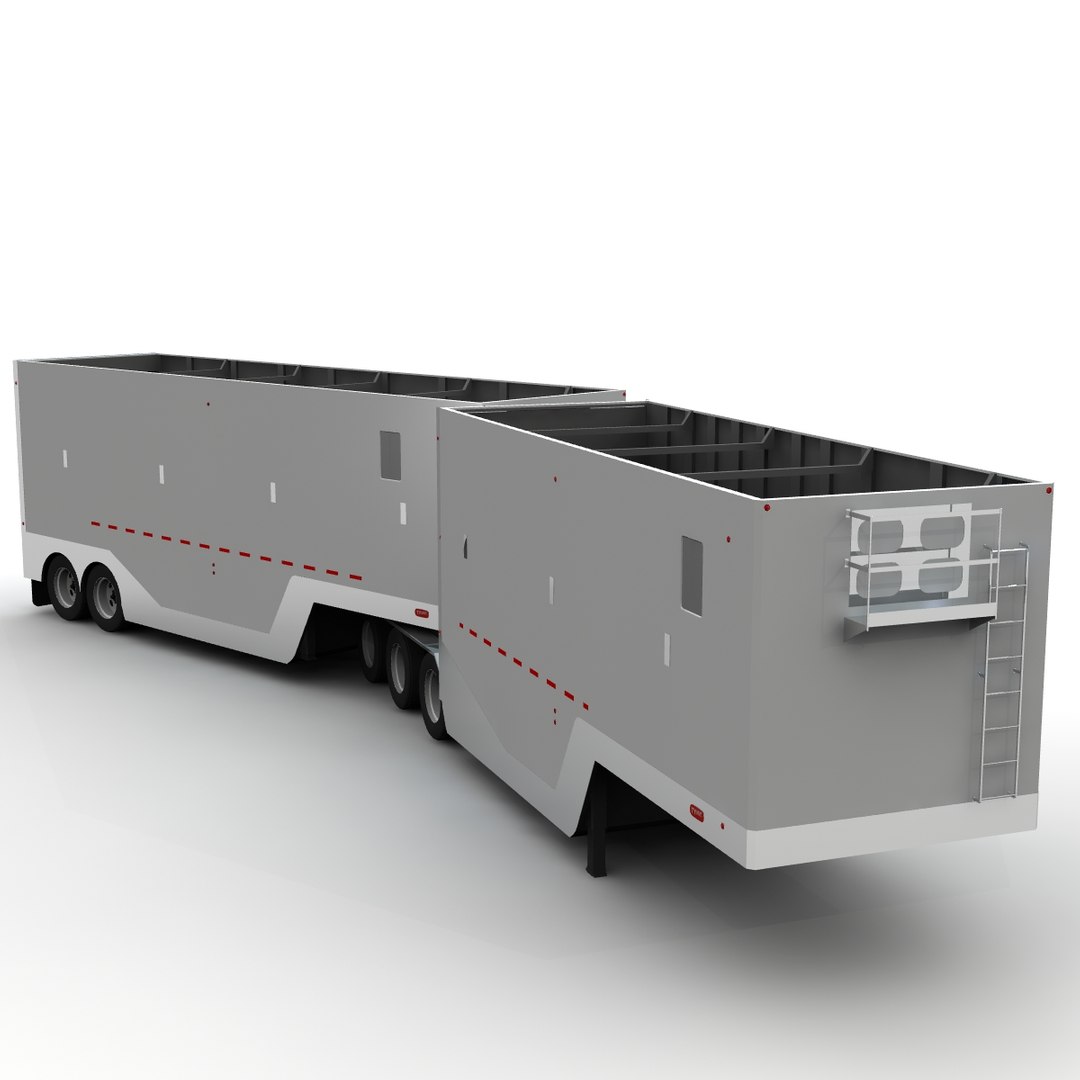 chip van -train 3d model