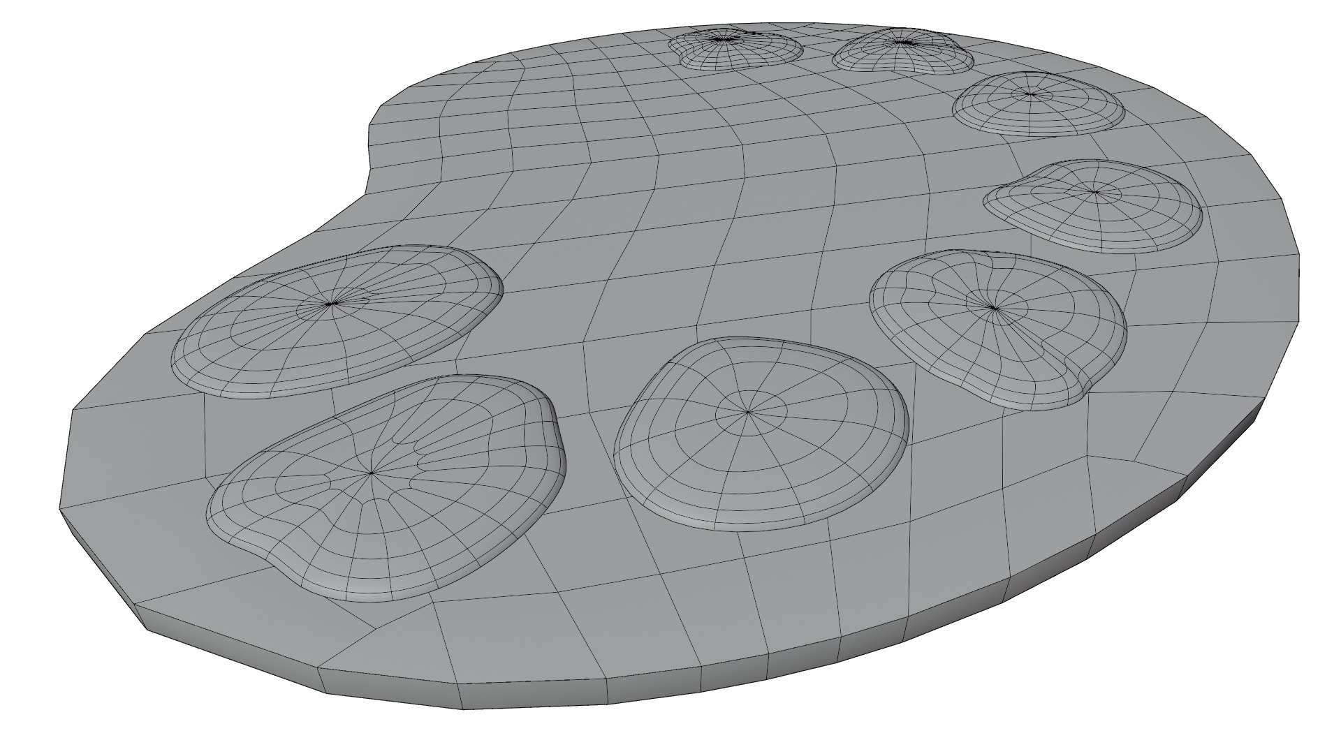 Water Color Plate 3D Model - TurboSquid 2230968