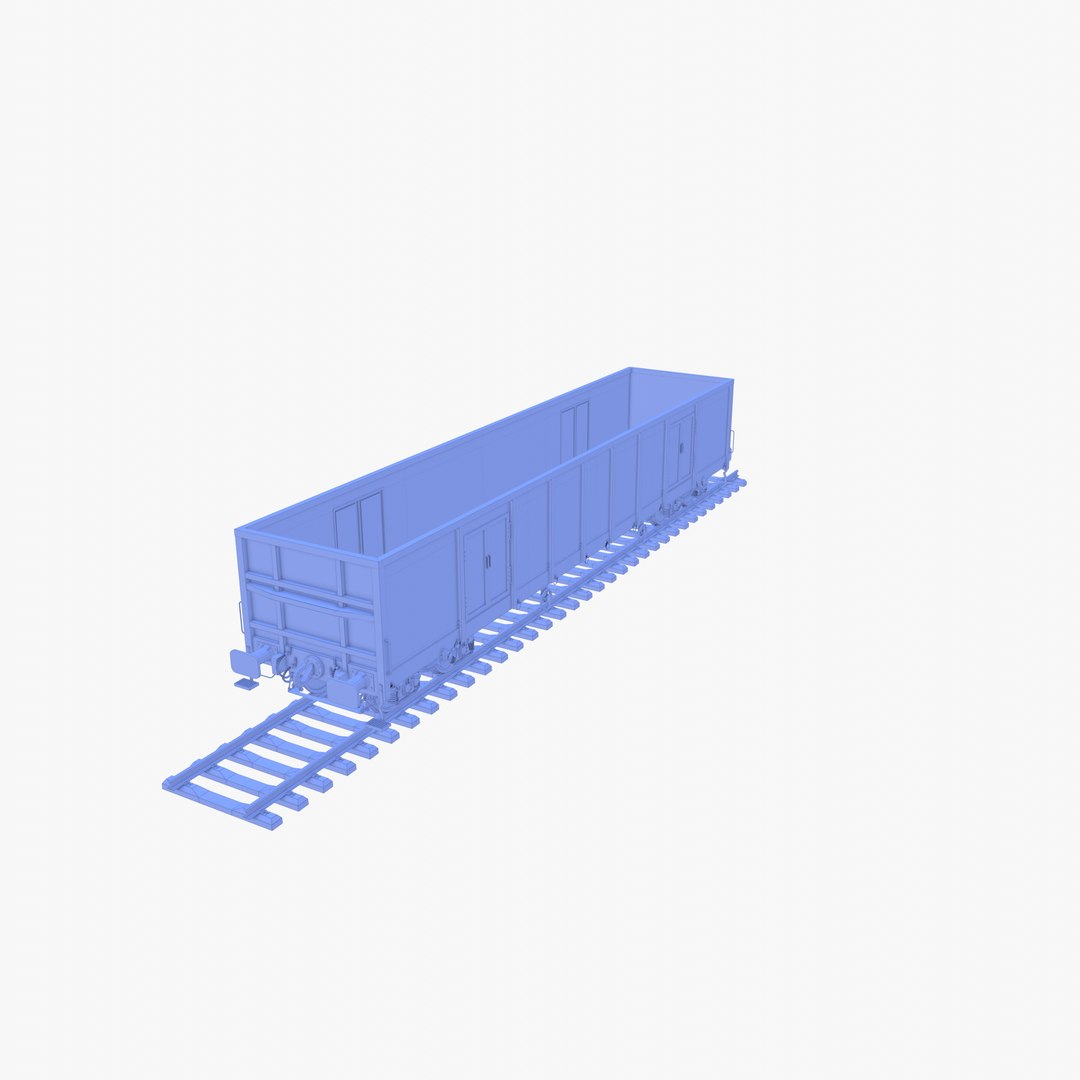 3D CFR Open Box Rail Car V2 - TurboSquid 2261903