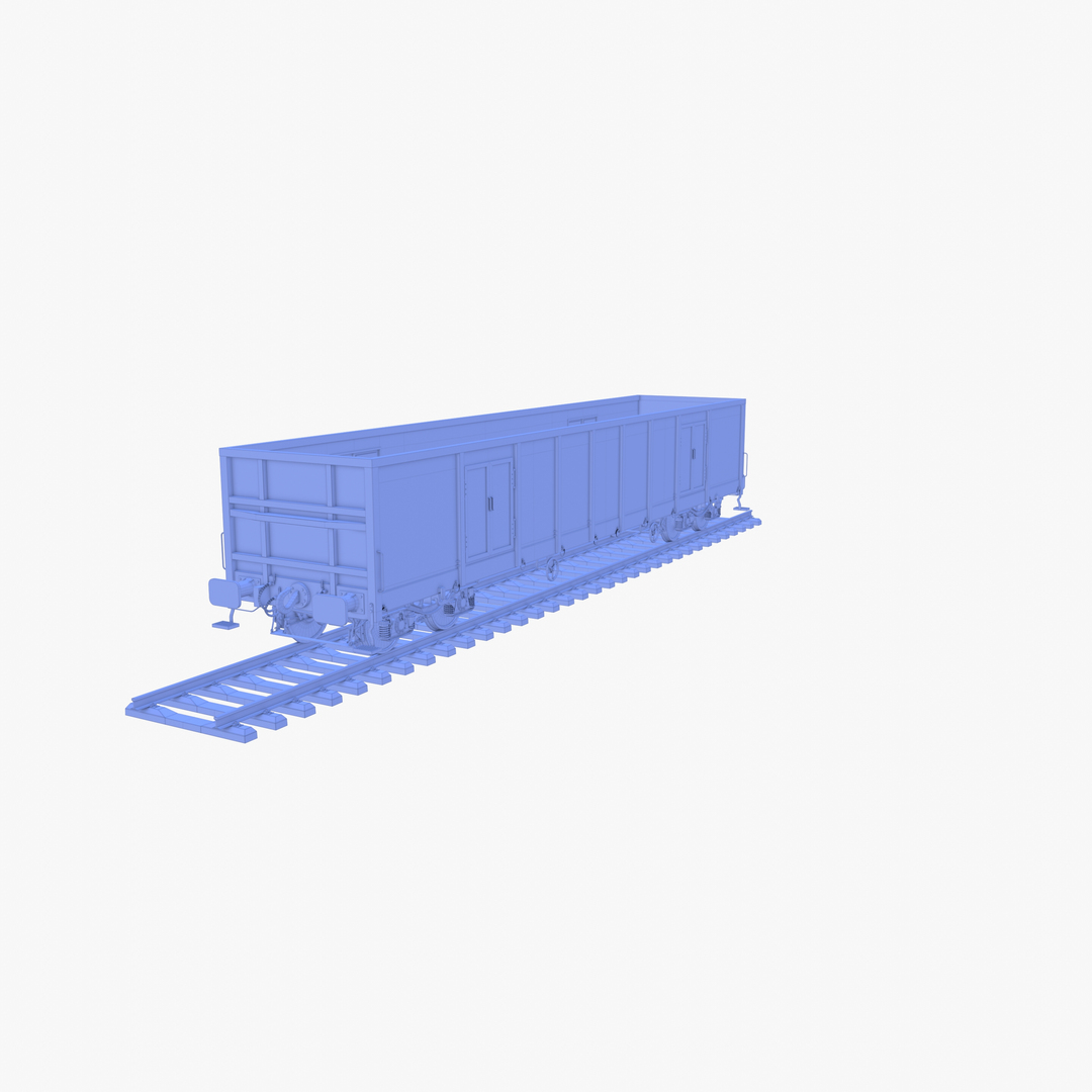 3D CFR Open Box Rail Car V2 - TurboSquid 2261903
