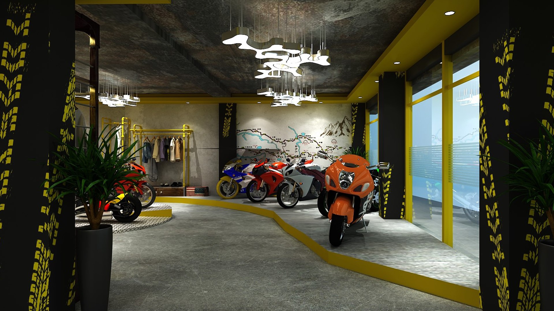 3D Motorcycle 3D Model Collection - TurboSquid 2245275