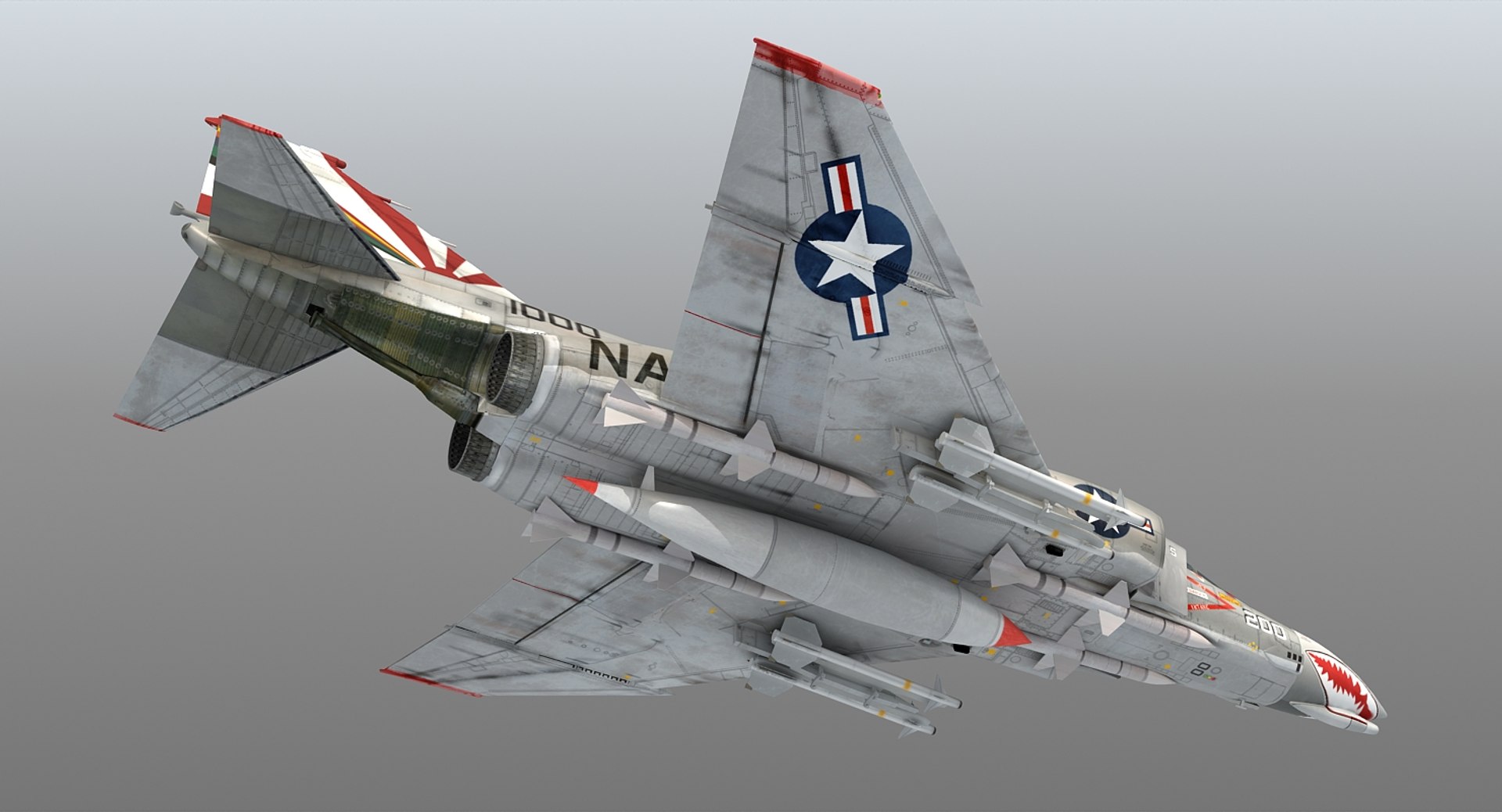 F4 BN Phantom II Sundowners VF-111 3D Model - TurboSquid 1780177