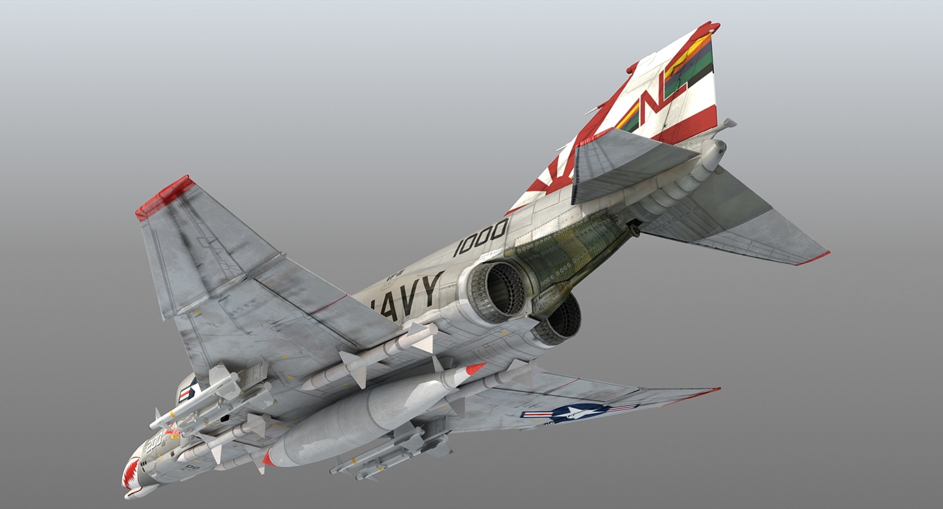 F4 BN Phantom II Sundowners VF-111 3D Model - TurboSquid 1780177