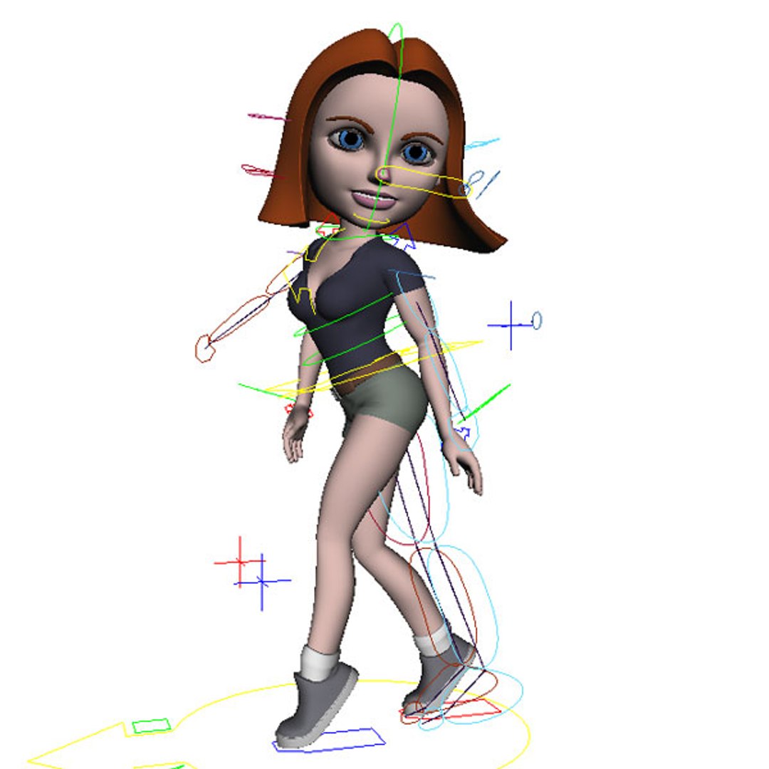 3d Model Avatars Rig