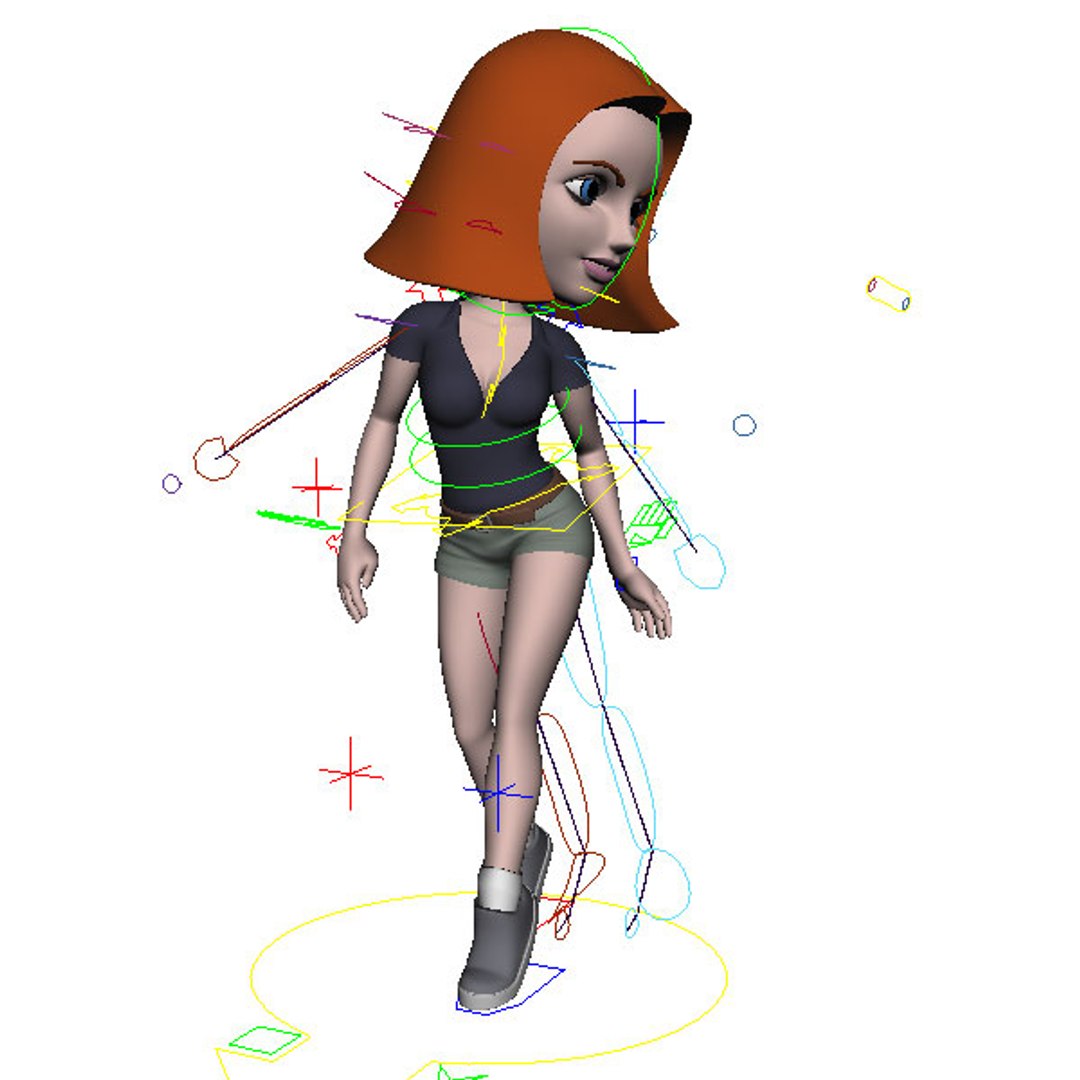 3d Model Avatars Rig 3d Model Avatars Rig