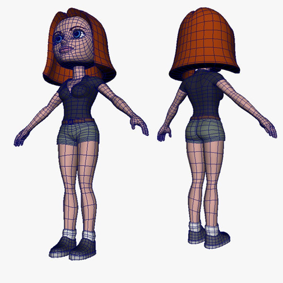 3d Model Avatars Rig 3d Model Avatars Rig