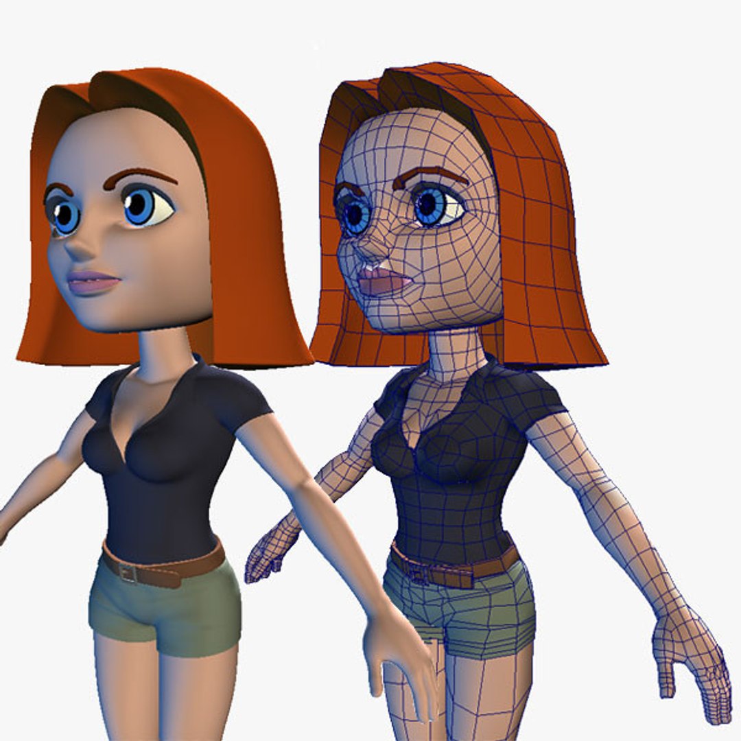 3d Model Avatars Rig