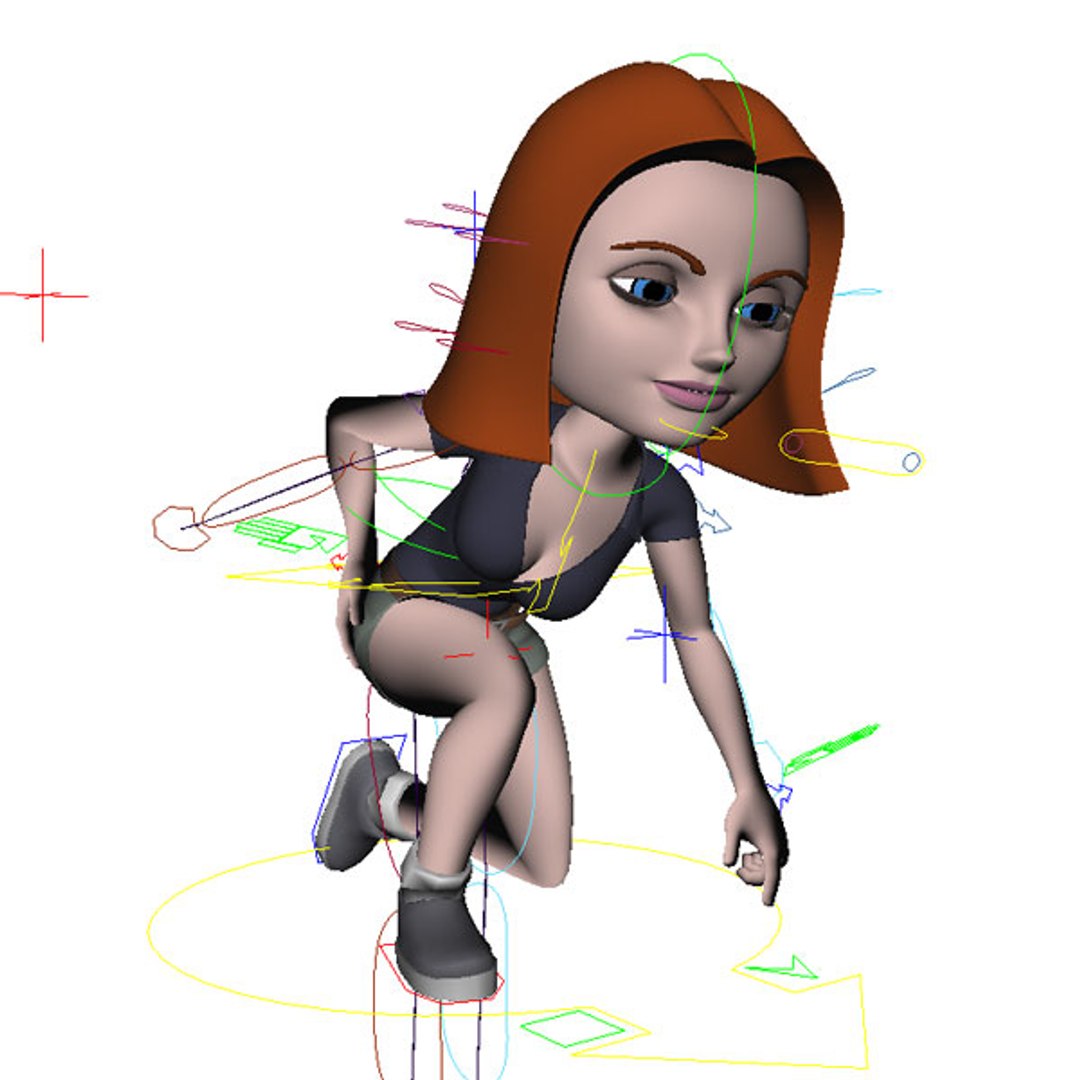 3d Model Avatars Rig 3d Model Avatars Rig