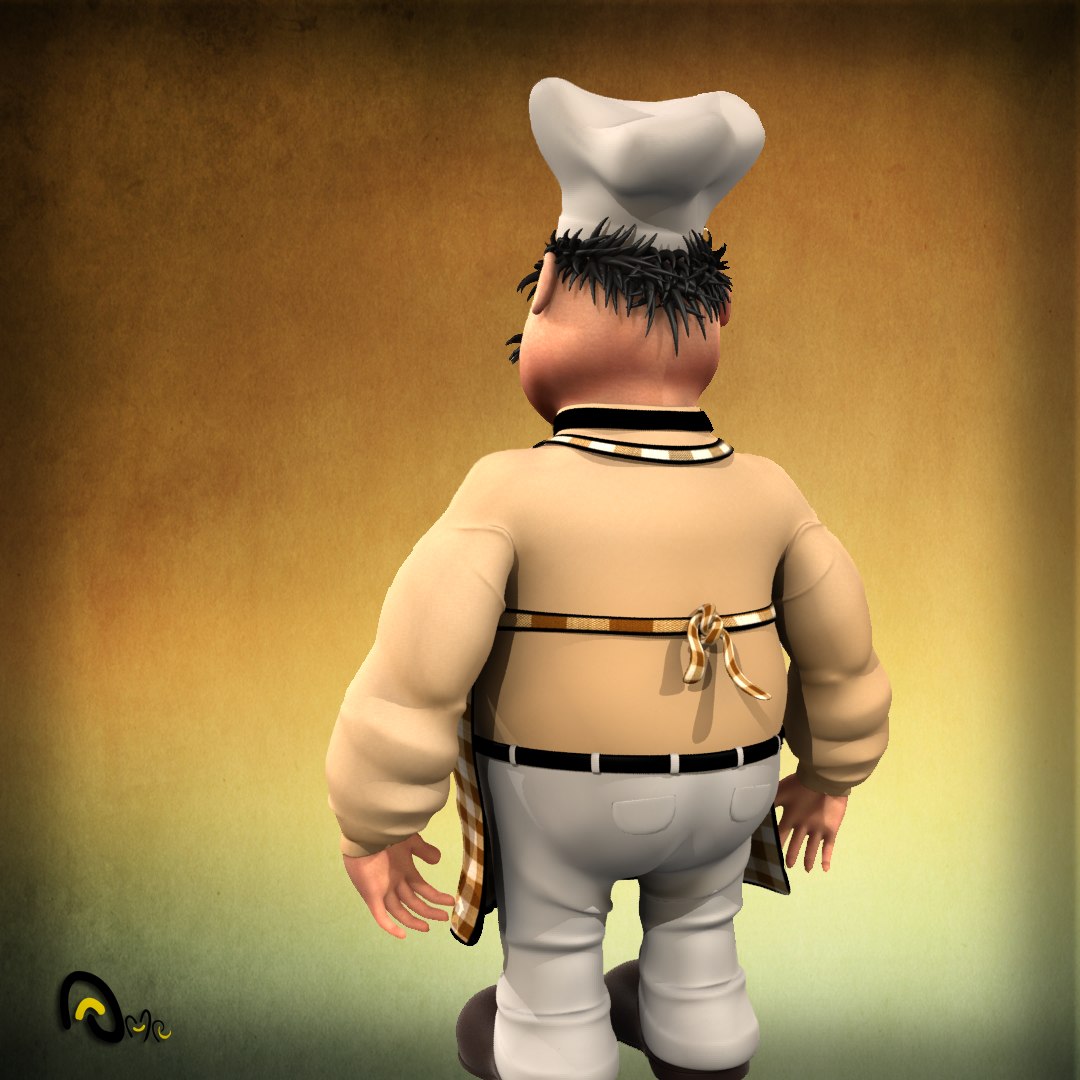 3d Chef Model