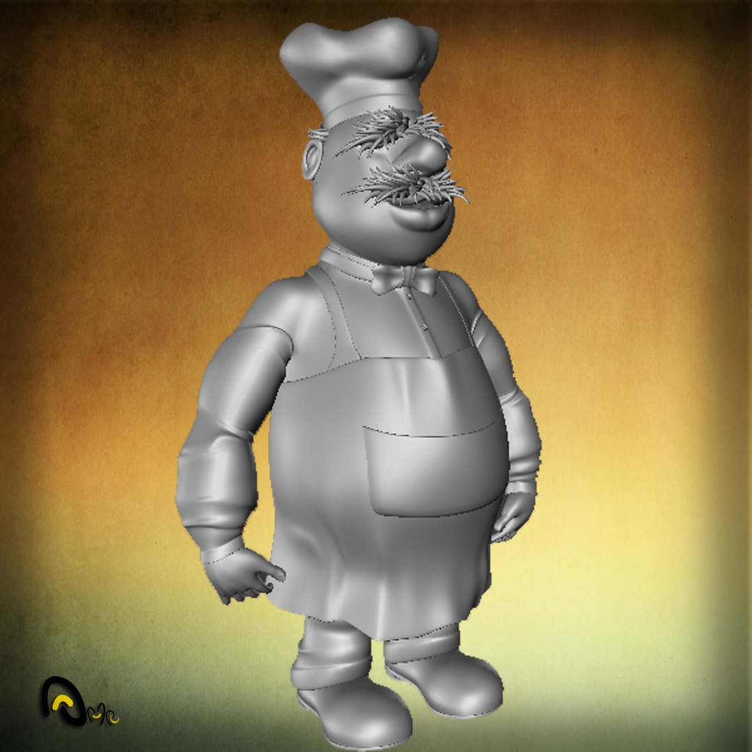 3d Chef Model