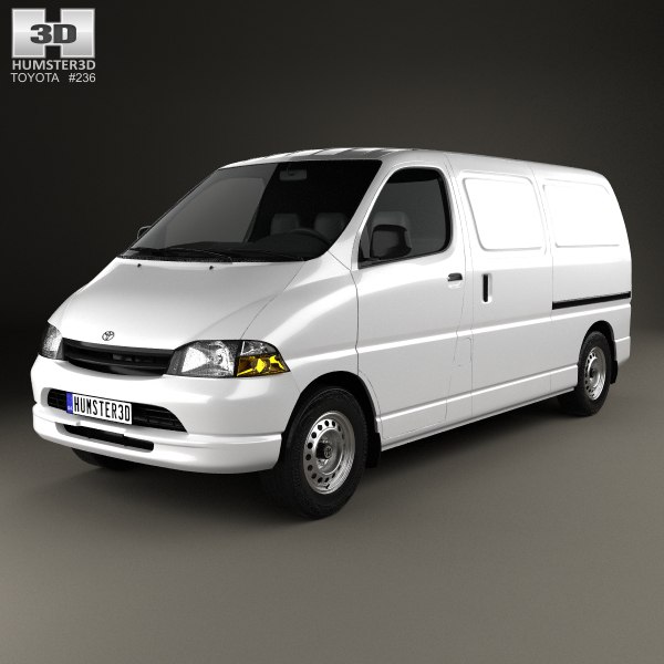 3D Hiace Models | TurboSquid