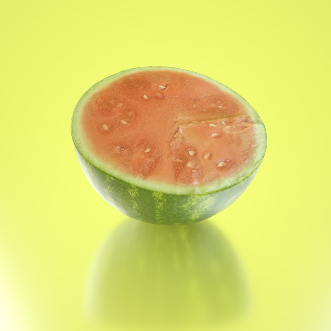Photorealistic Watermelons Model - TurboSquid 1464343