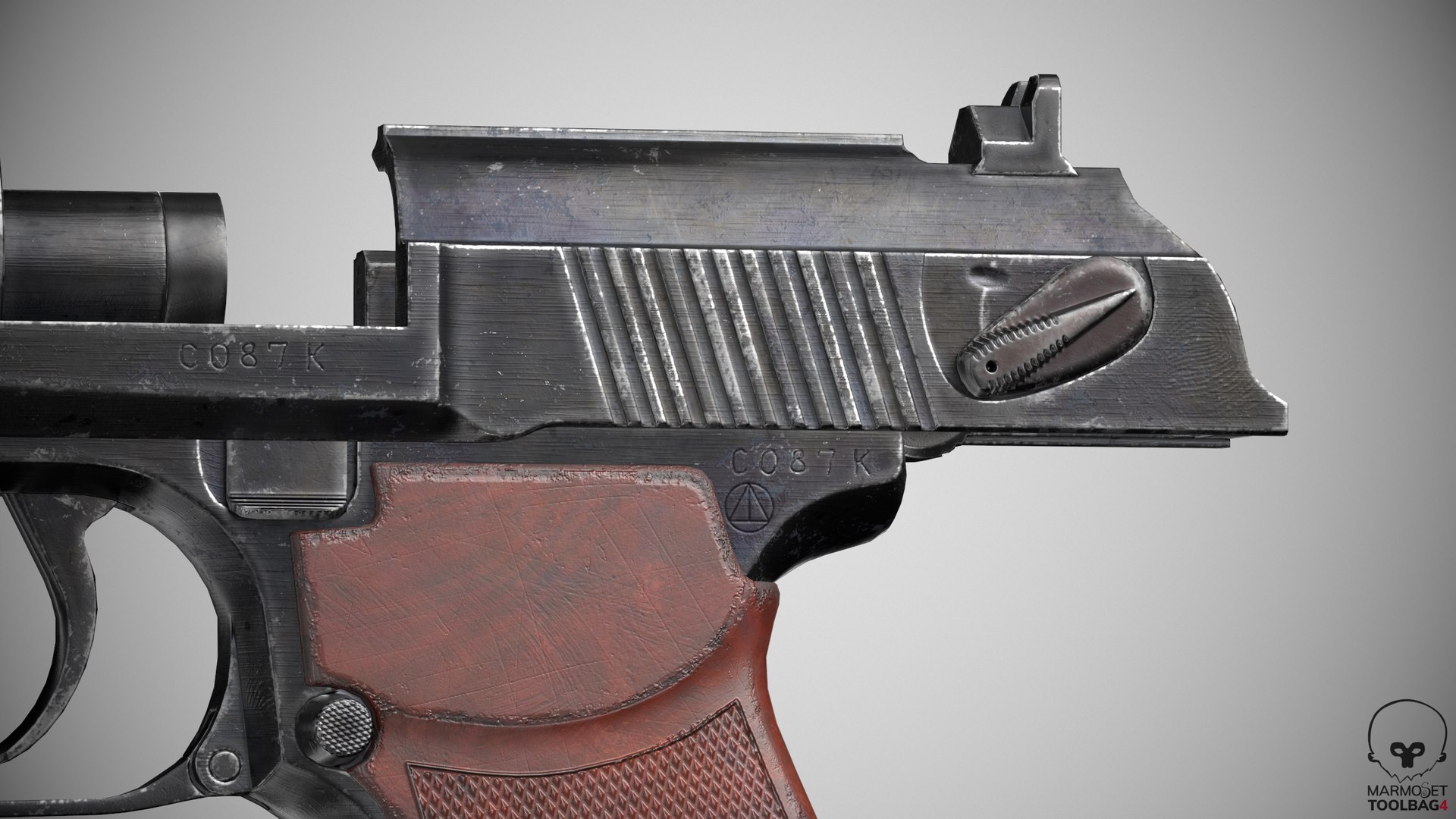 3D Makarov PB Pistol - TurboSquid 1983178