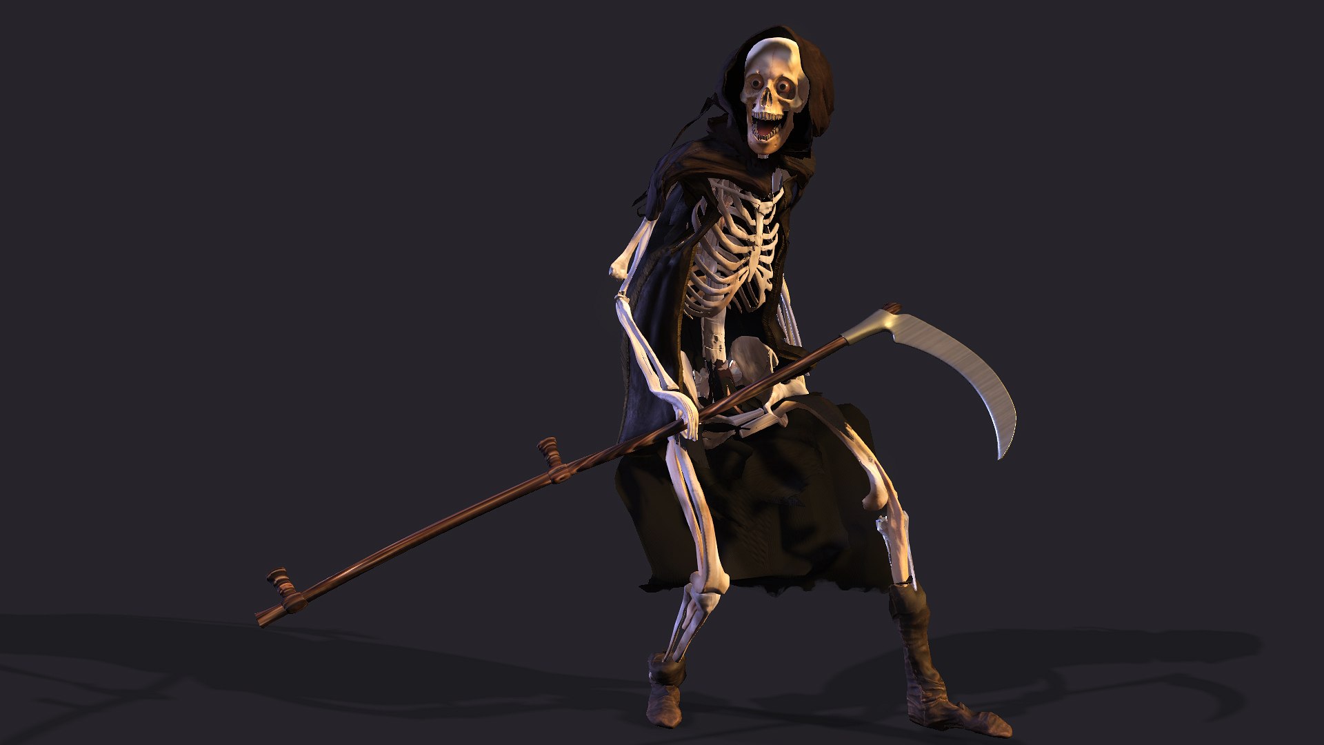 3D Grim Reaper - TurboSquid 1917116