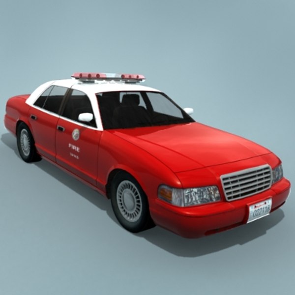 3d model of car lafd