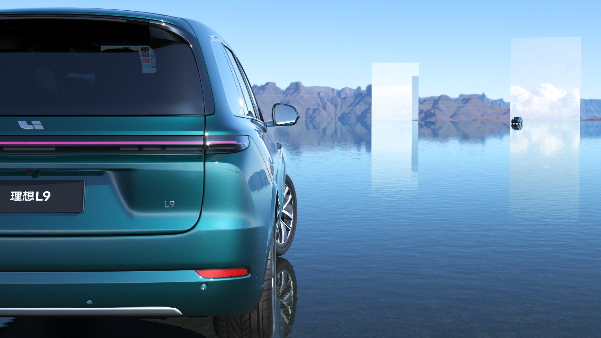 Li Auto Li L9 2023 With Interior 3D Model - TurboSquid 2153335