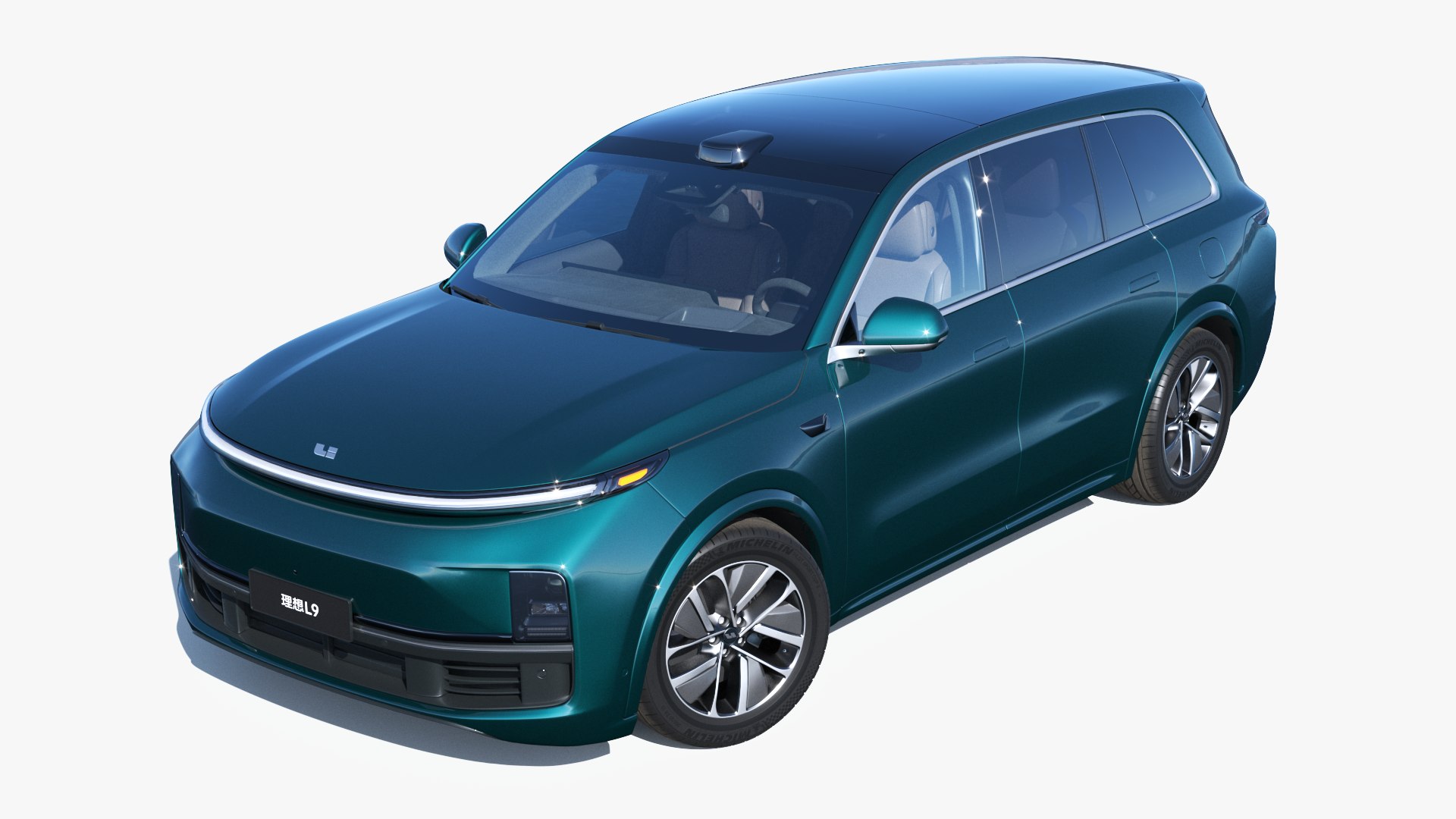 Li Auto Li L9 2023 With Interior 3D Model - TurboSquid 2153335