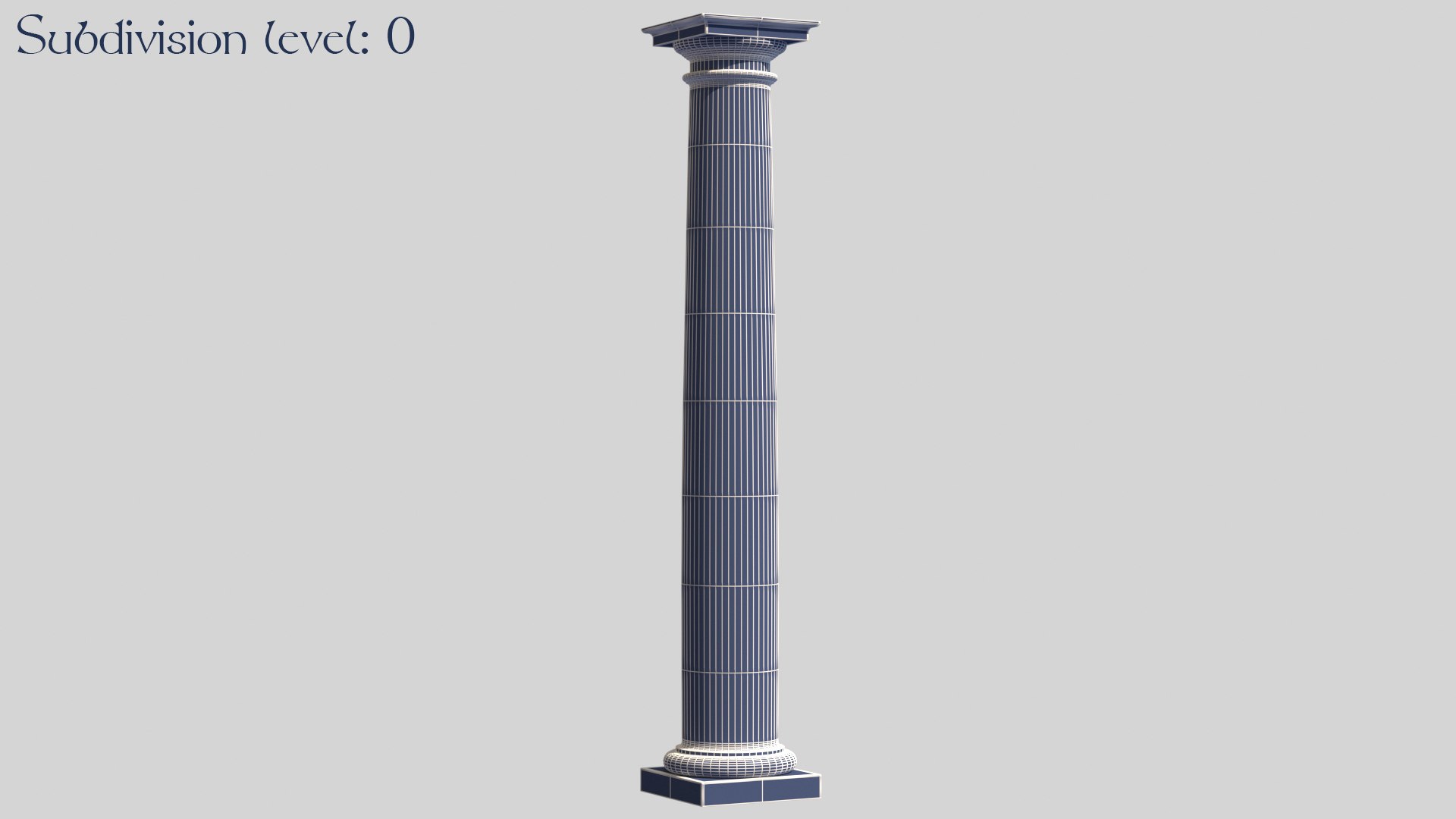 3D model Classic Columns Collection - TurboSquid 1827365