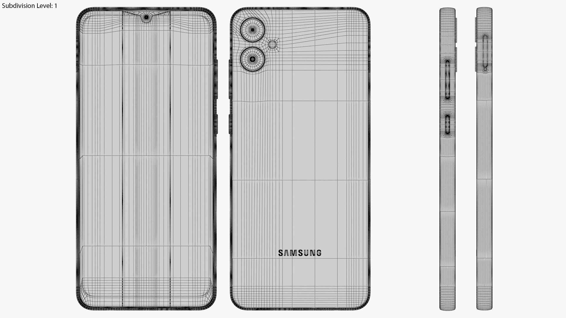 Samsung Galaxy A05 Silver 3D Model - TurboSquid 2167933