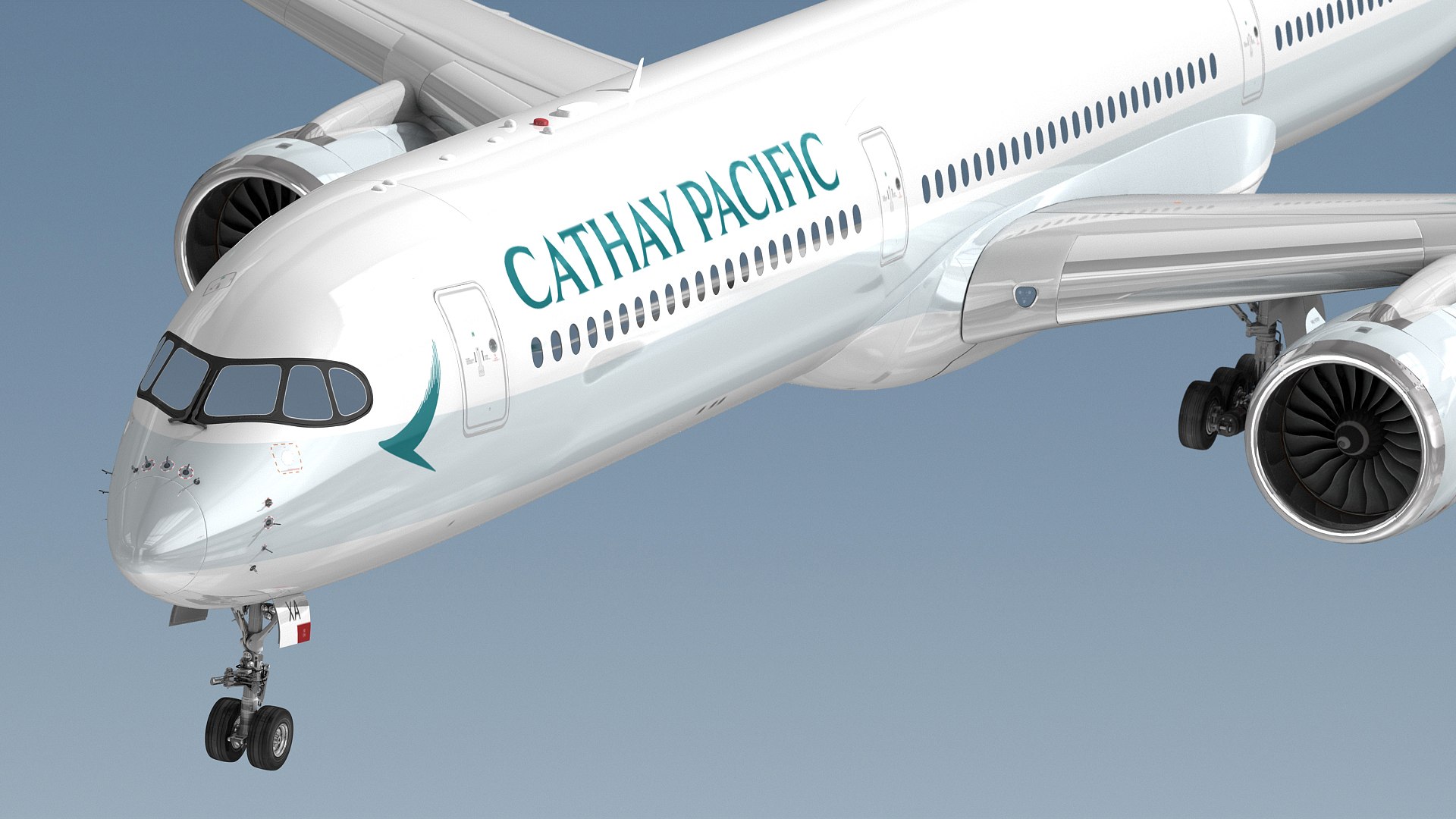 Airbus A350-1000 Cathay Pacific 3D - TurboSquid 1963546