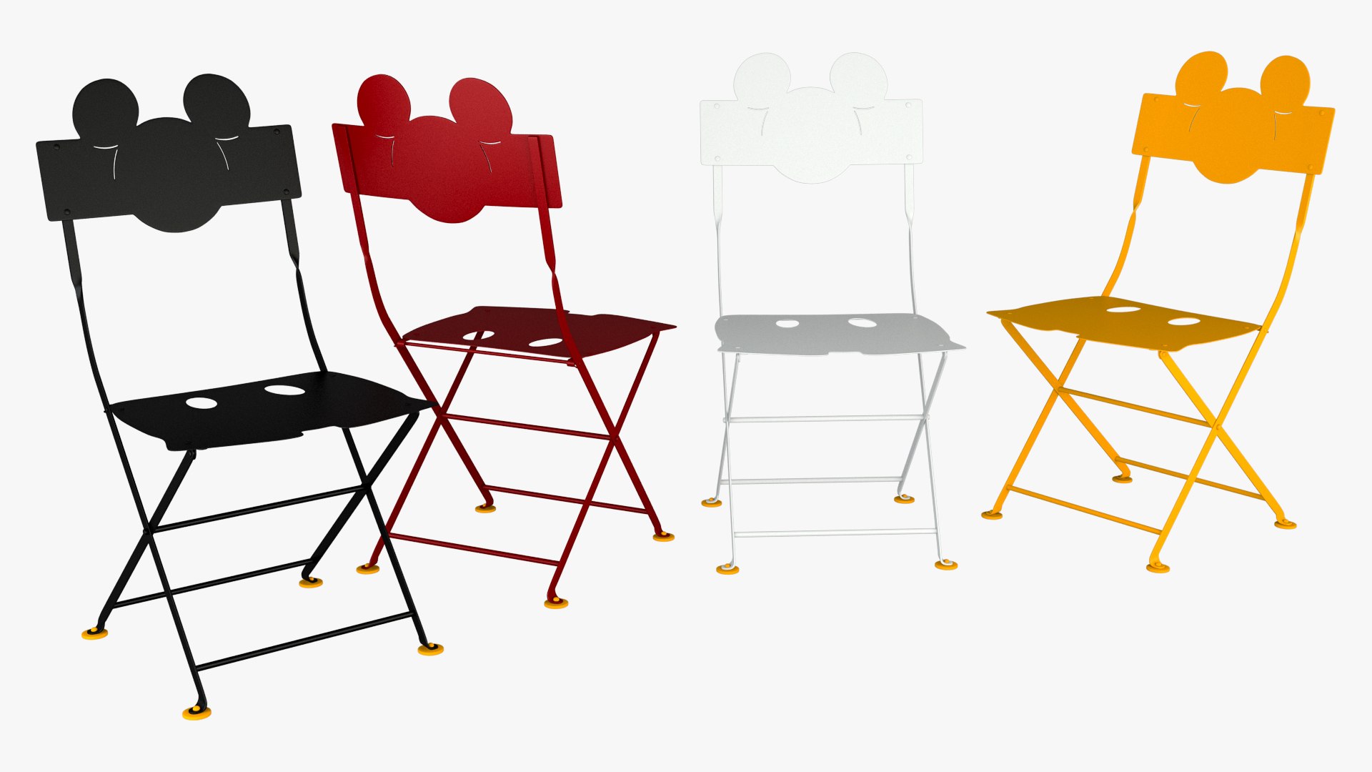 Fermob bistro mickey 3D model - TurboSquid 1470546